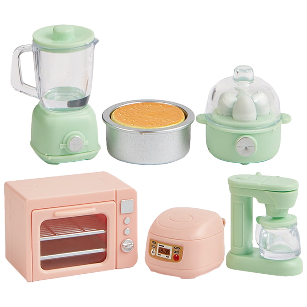 1 Set Dollhouse Home Appliance Toy Pretend Play Kitchen Accessories ...
