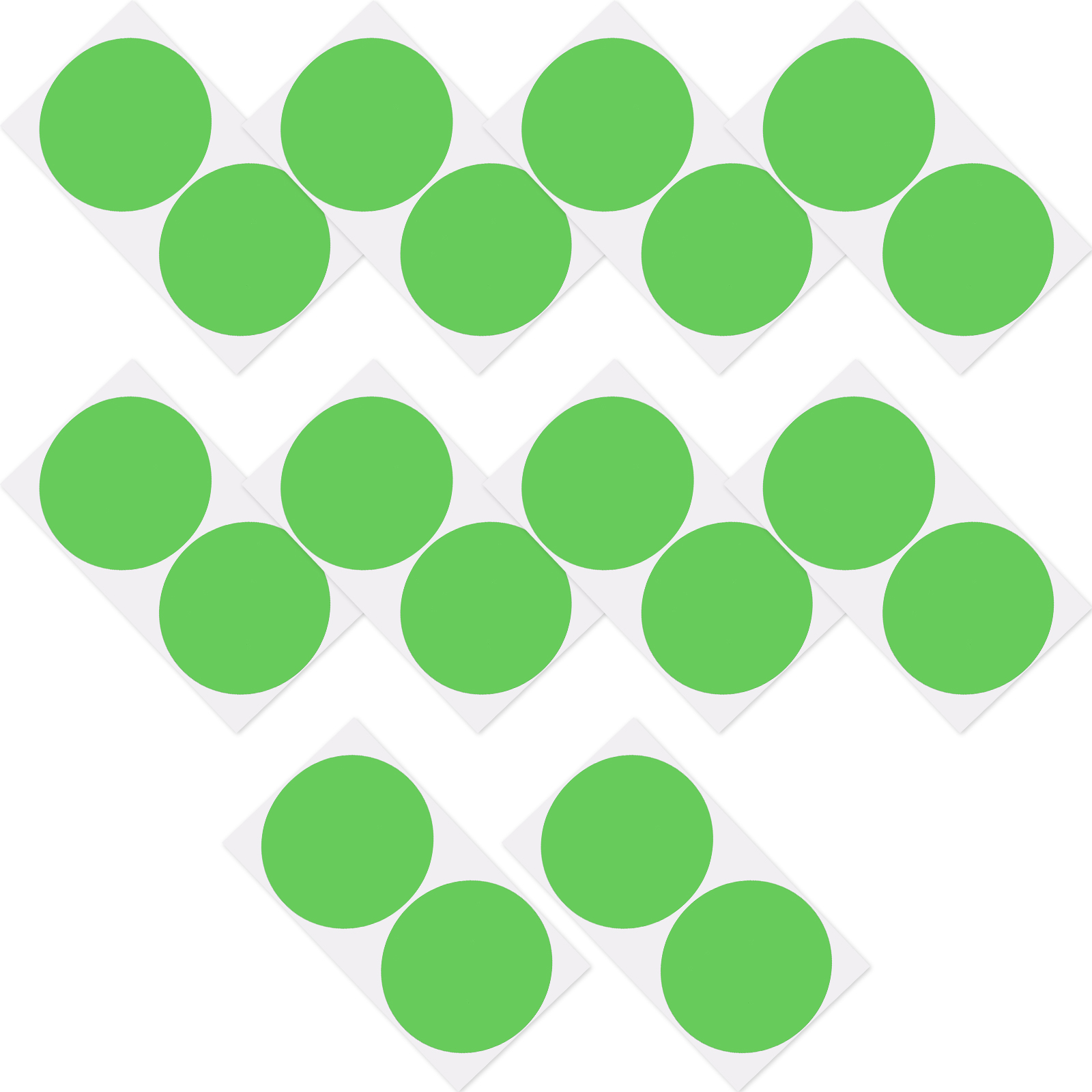 1 Set Dots Blank Adhesive Dot Stickers Round Dot Label Stickers ...