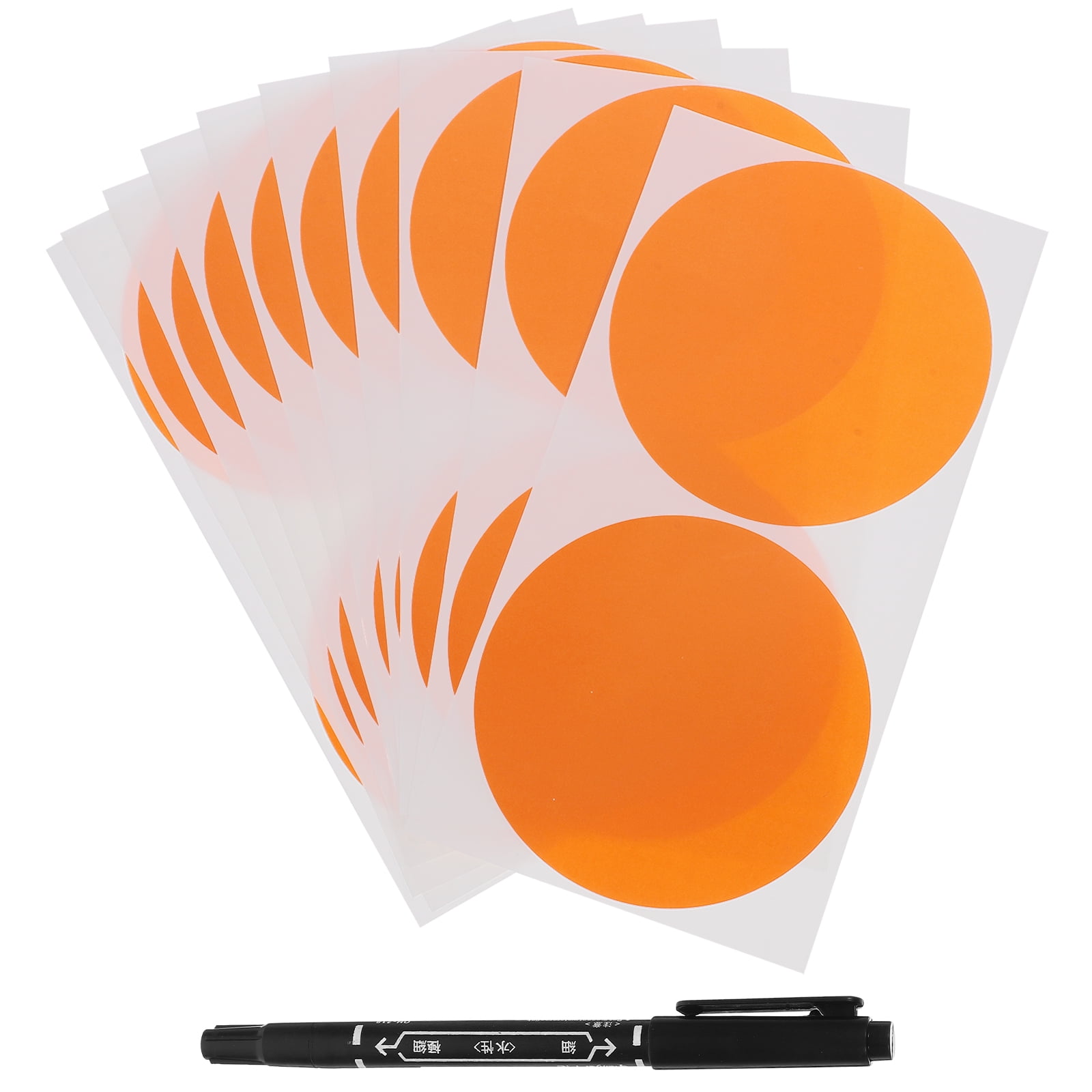 1 Set Large Dot Round Adhesive Stickers for Sealing and Labeling ...