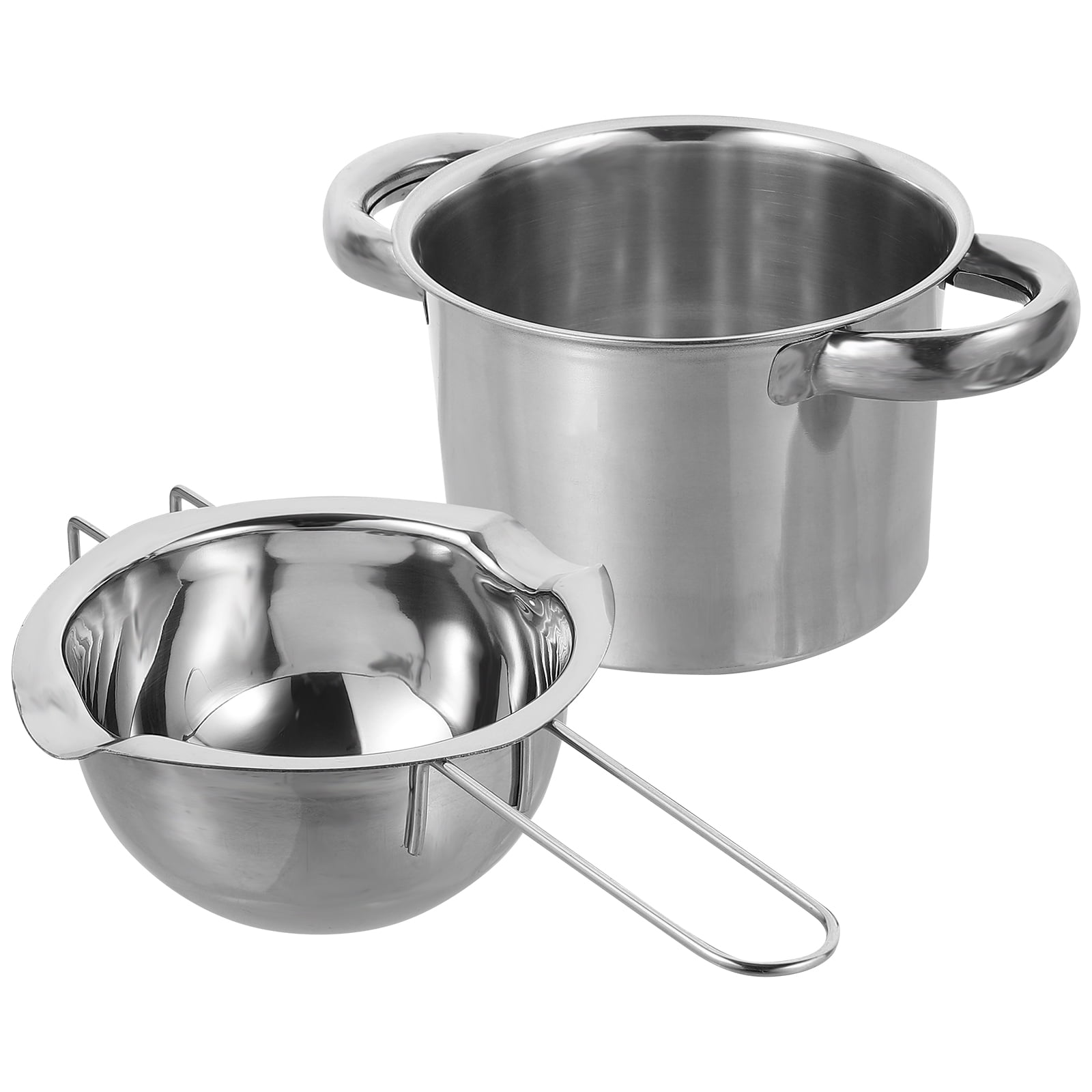 1 Set Double Boiler Pot Stainless Steel Melting Pot for Chocolate Candy ...