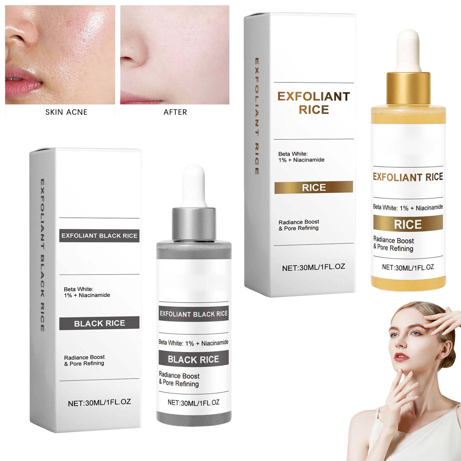 1 Set Dr. M-elaxin - Face Scrub 2.7 fl.oz, Salicylic Acid Blackhead ...