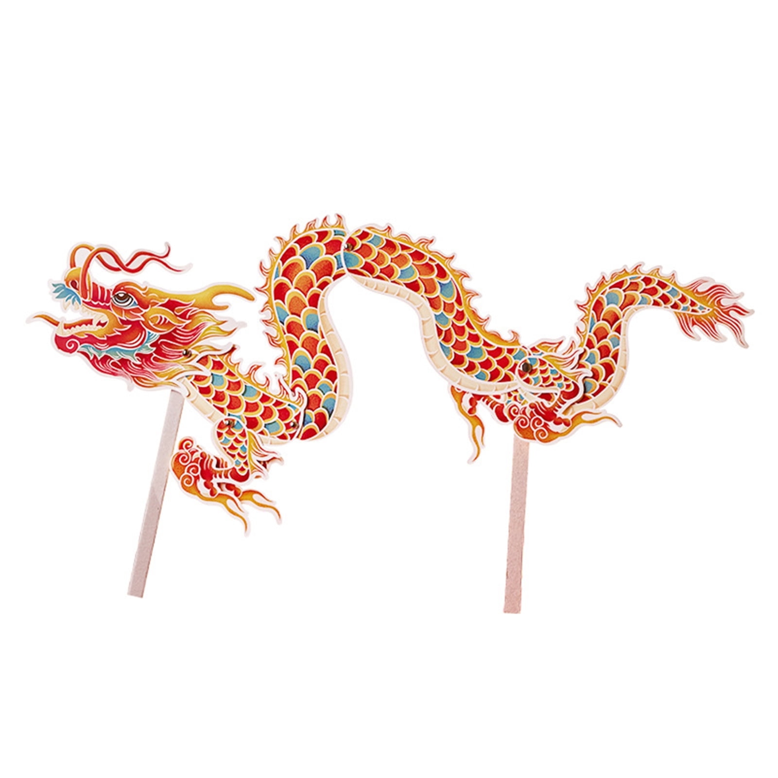 1 Set Dragon Dance Toy Material Bag Chinese Lunar New Year Dragon Art ...