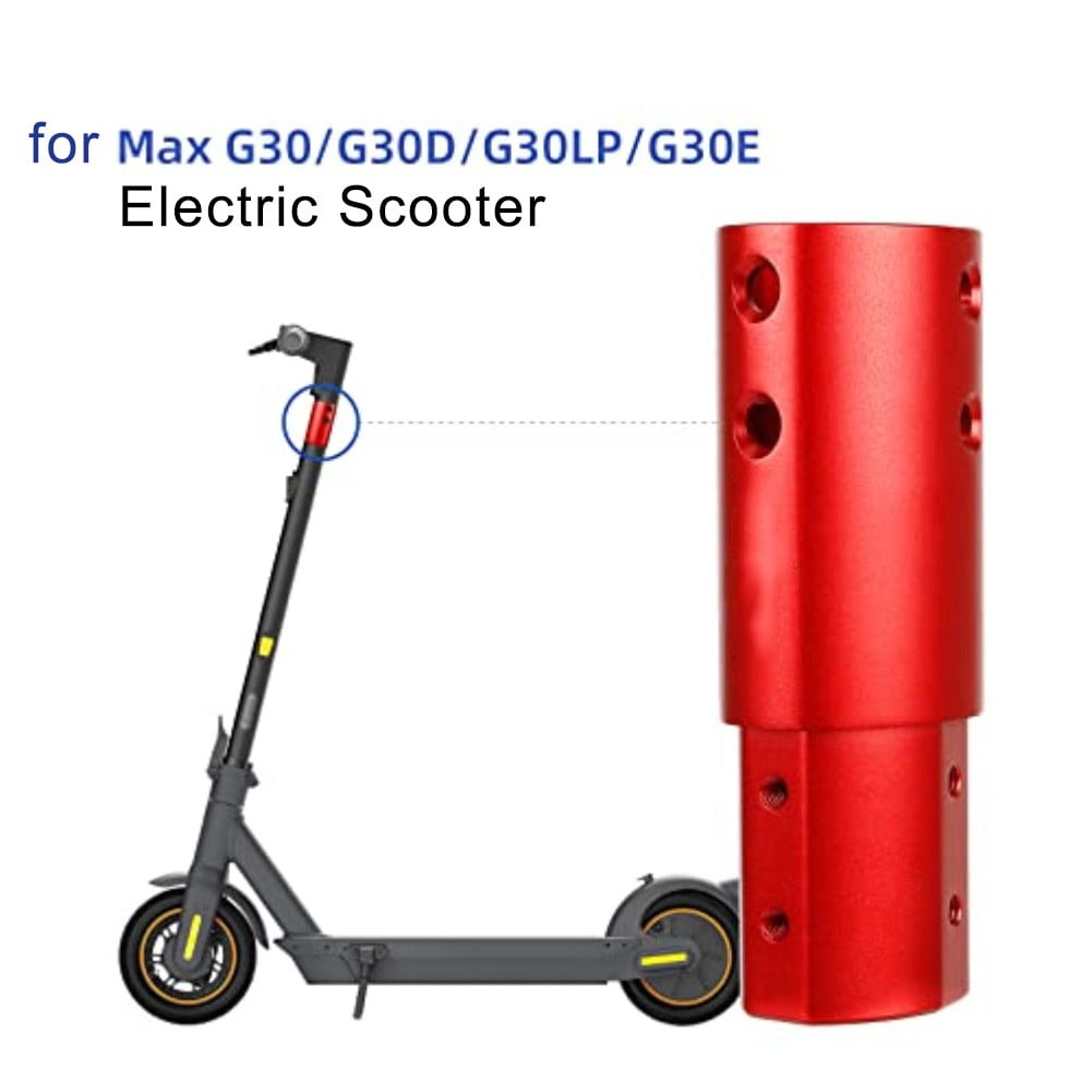 1 Set E-Scooter Stem Extension Tube Aluminum Front Post Height Enhancer ...