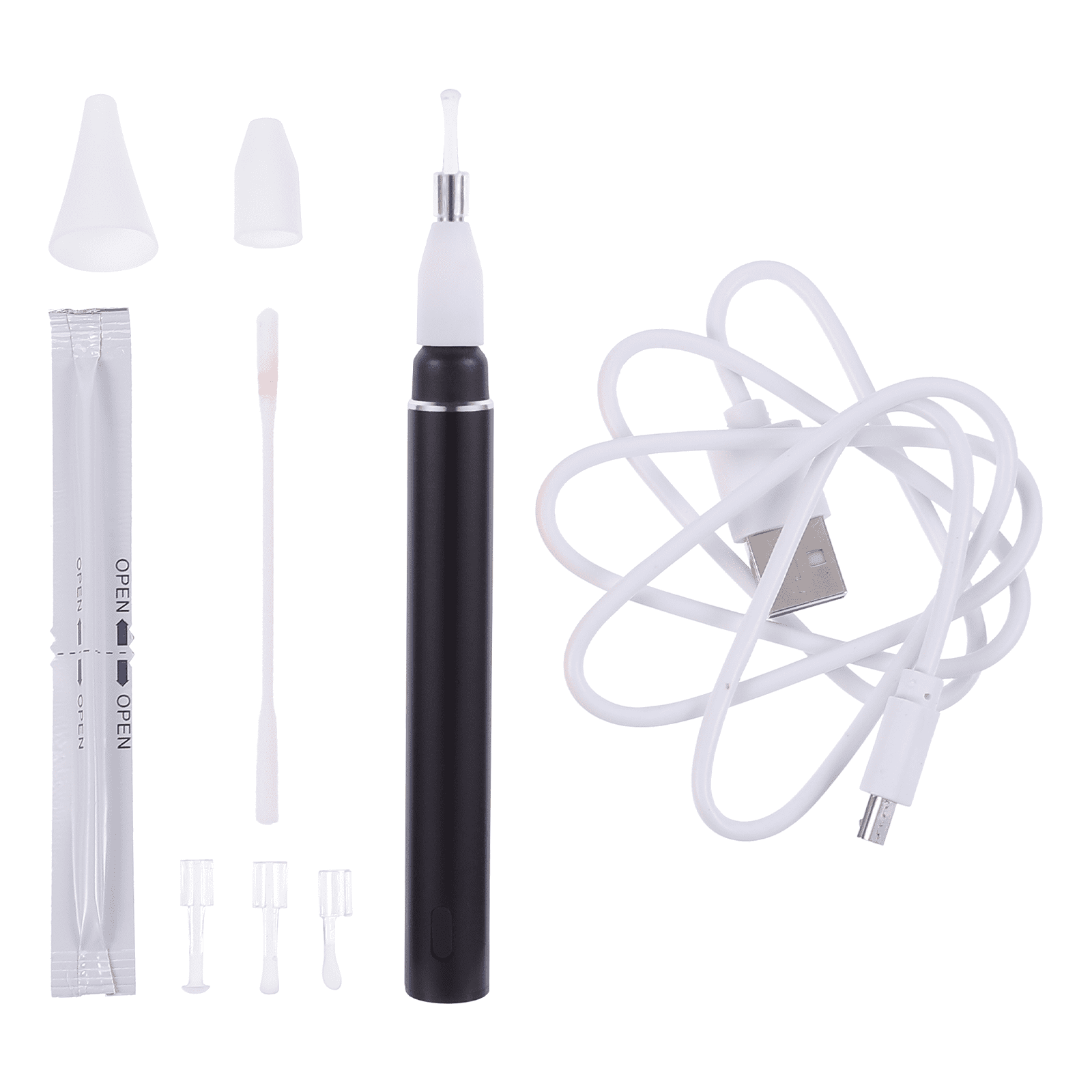 1 Set Ear Pick Visual Otoscope High Definition Display WiFi Borescope ...