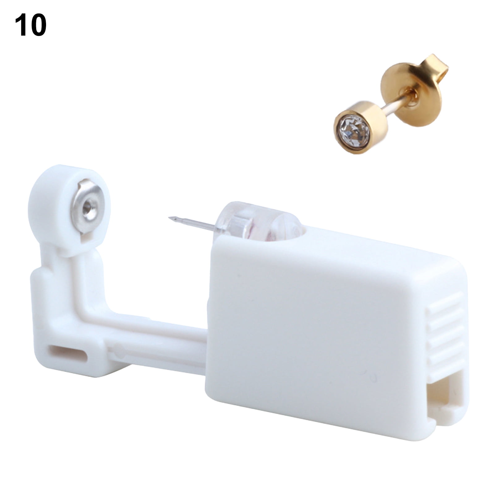 1 Set Ear Piercer Stud Earrings Disposable Piercing Portable No Pain ...