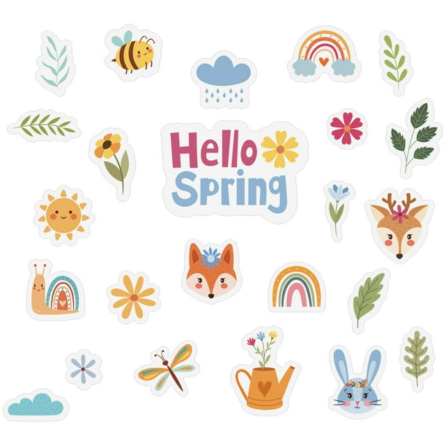1 Set Easter Themed Fridge Magnets Spring Fridge Magnetic Sticker ...