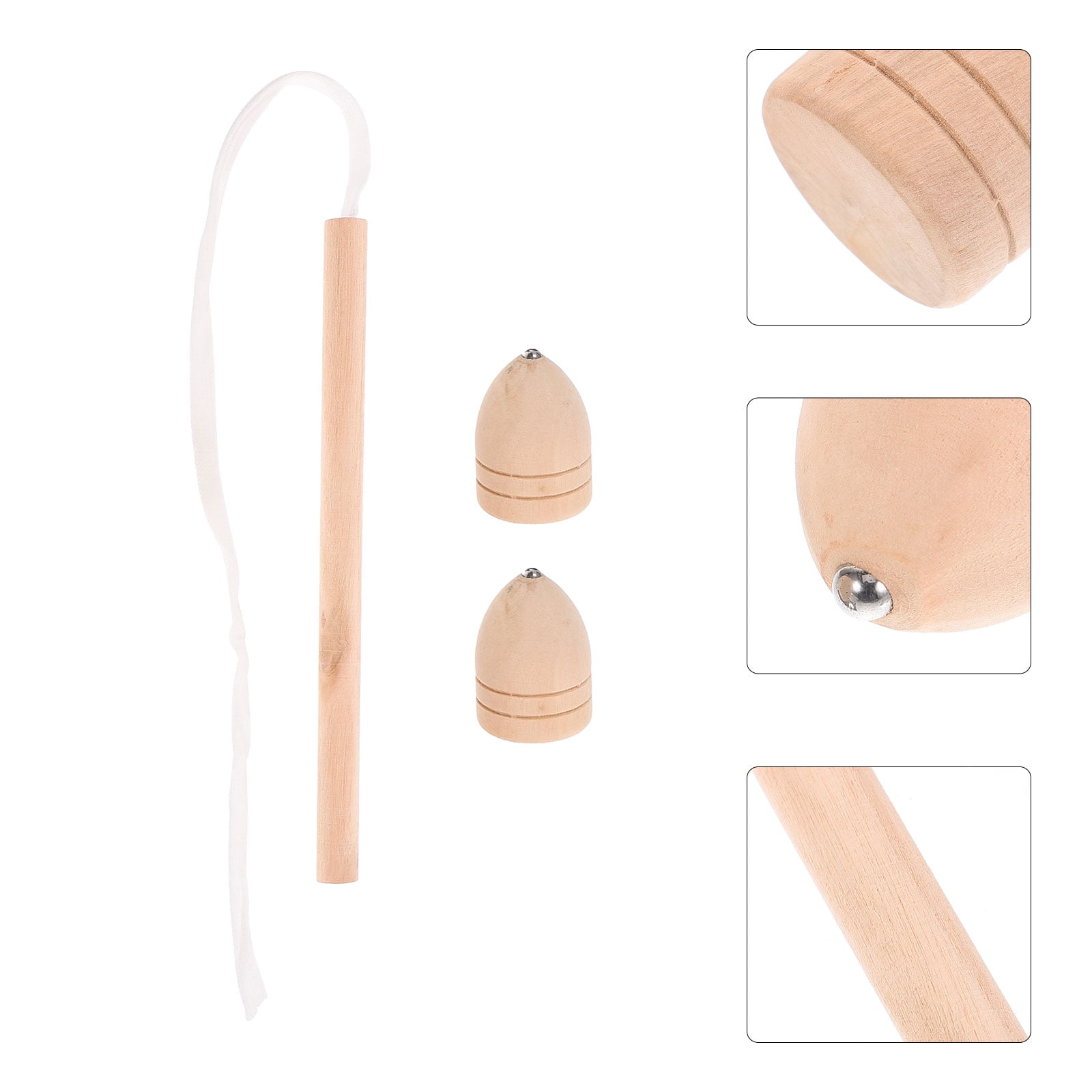 1 Set Educational Toys Gyro Toys with Whip Outdoor Chinese Traditional ...