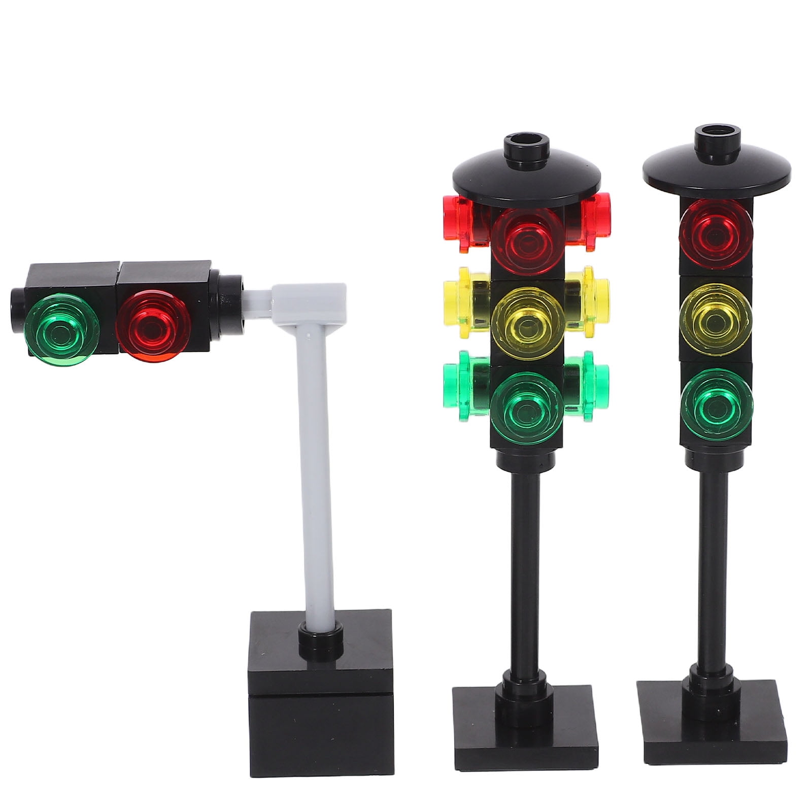 1 Set Educational Traffic Light Toy For Playset Fake Road Lamp Traffic ...