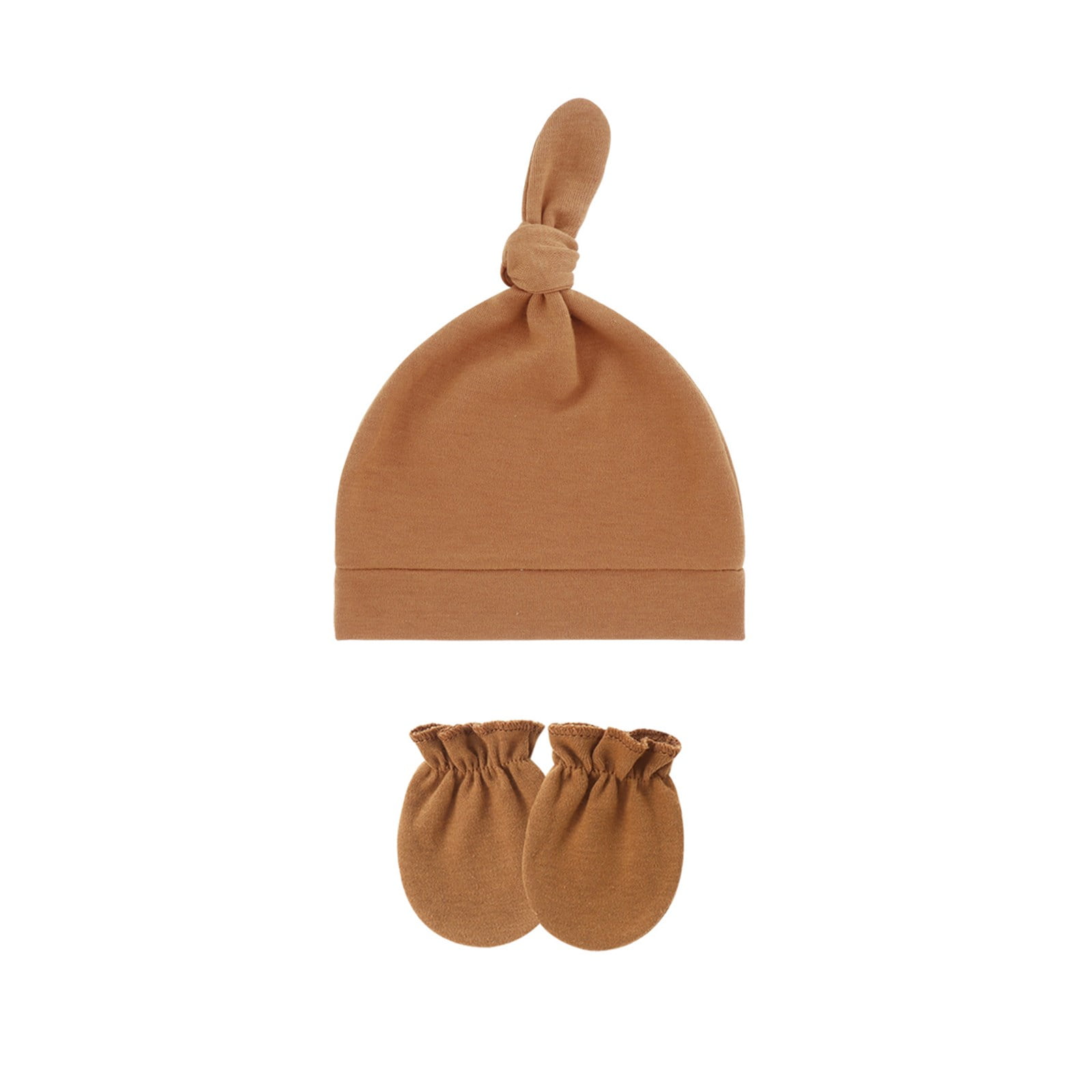 1 Set Elastic Newborns Hand Cover Scratch Resistant Mittens Stylish ...