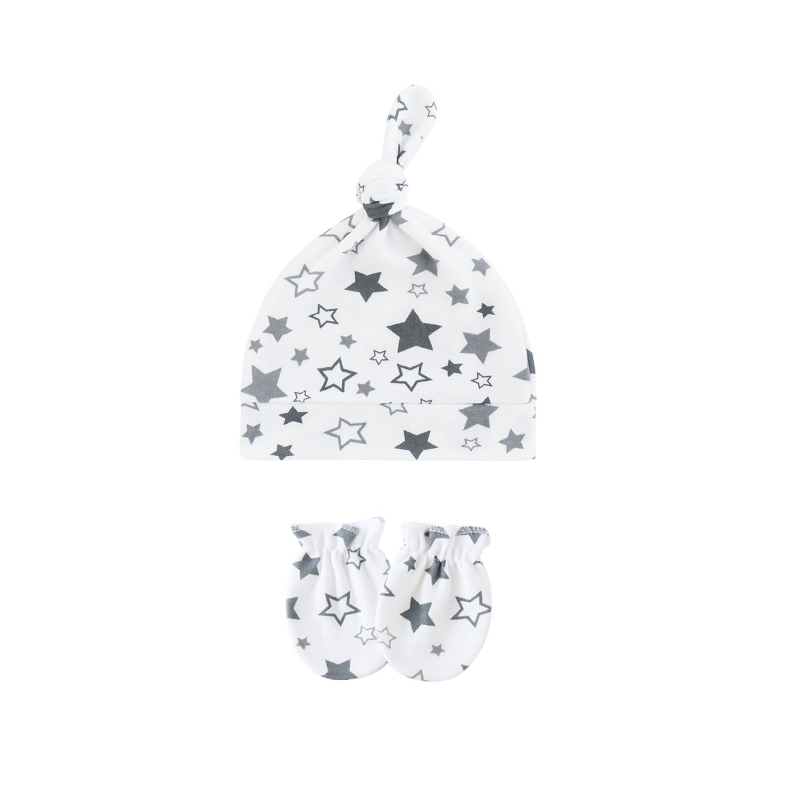 1 Set Elastic Newborns Hand Cover Scratch Resistant Mittens Stylish ...