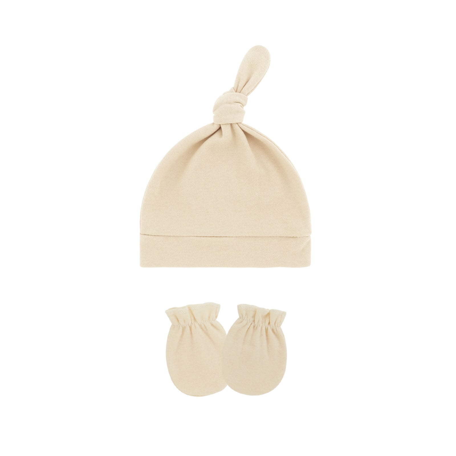 1 Set Elastic Newborns Hand Cover Scratch Resistant Mittens Stylish ...