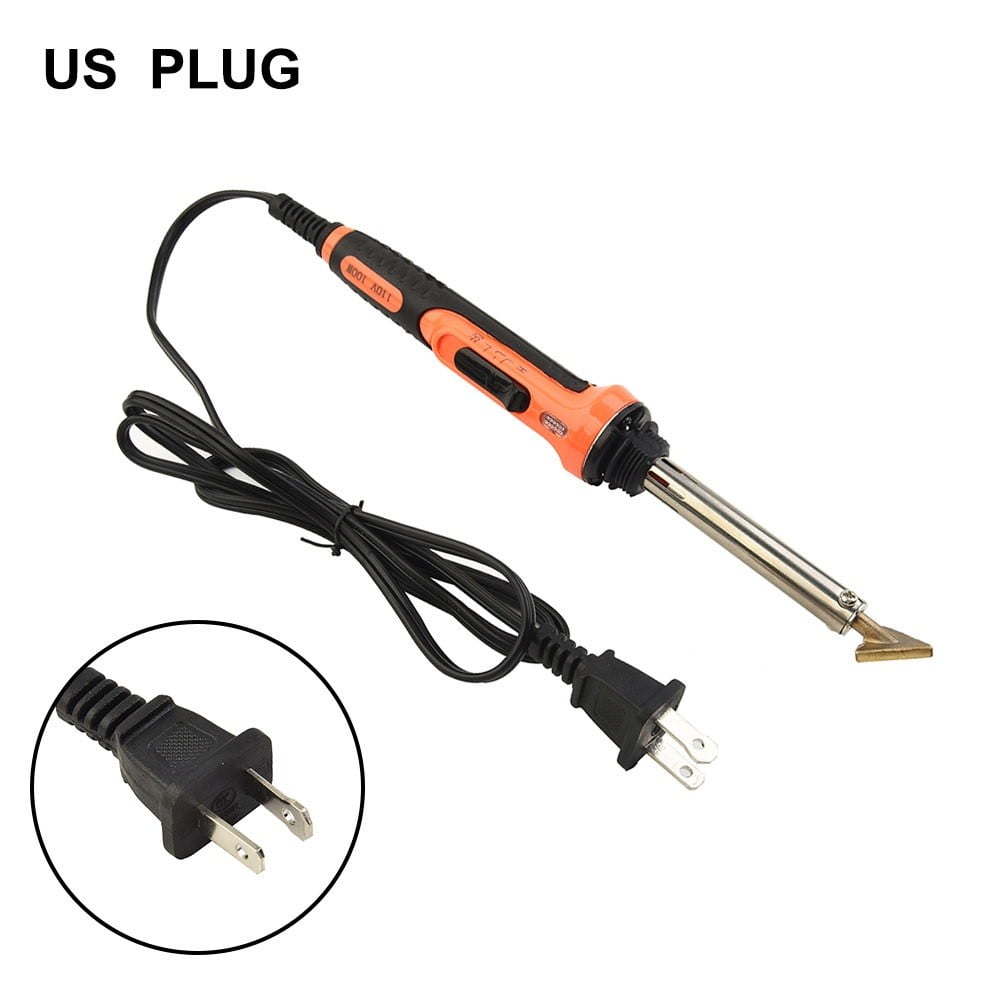 1 Set Electric Soldering Iron Kit 100w Plastic Welding Kit for Auto Car ...