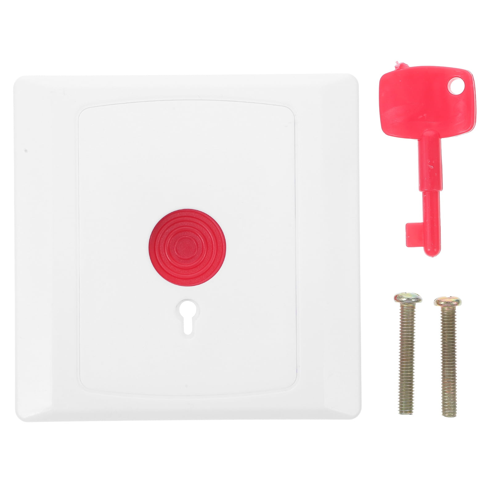 1 Set Emergency Disconnect Button with Key Manual Pushbutton Tool Fire ...