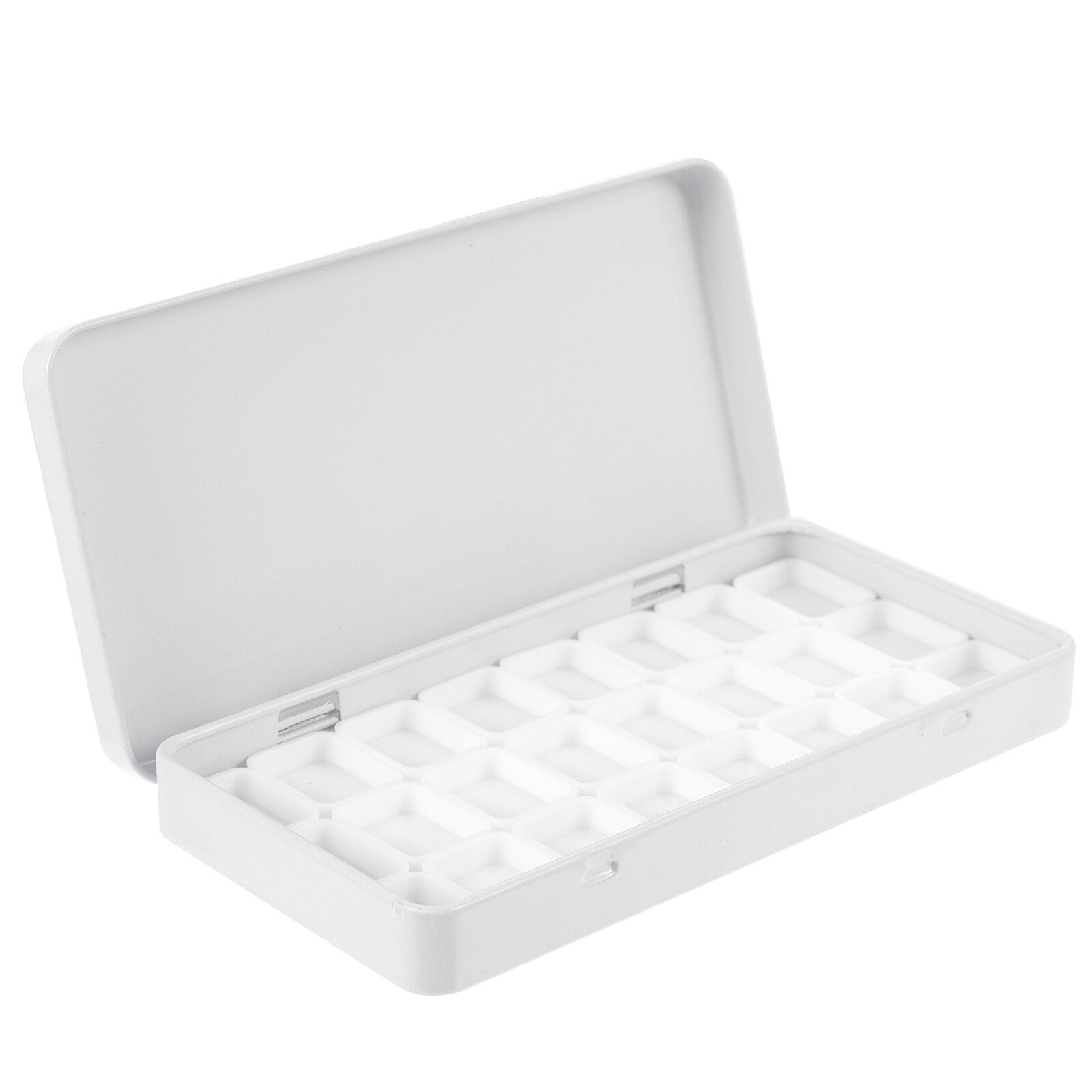 1 Set Empty Watercolor Tin Watercolor Sub-packing Pans Set Iron Storage ...