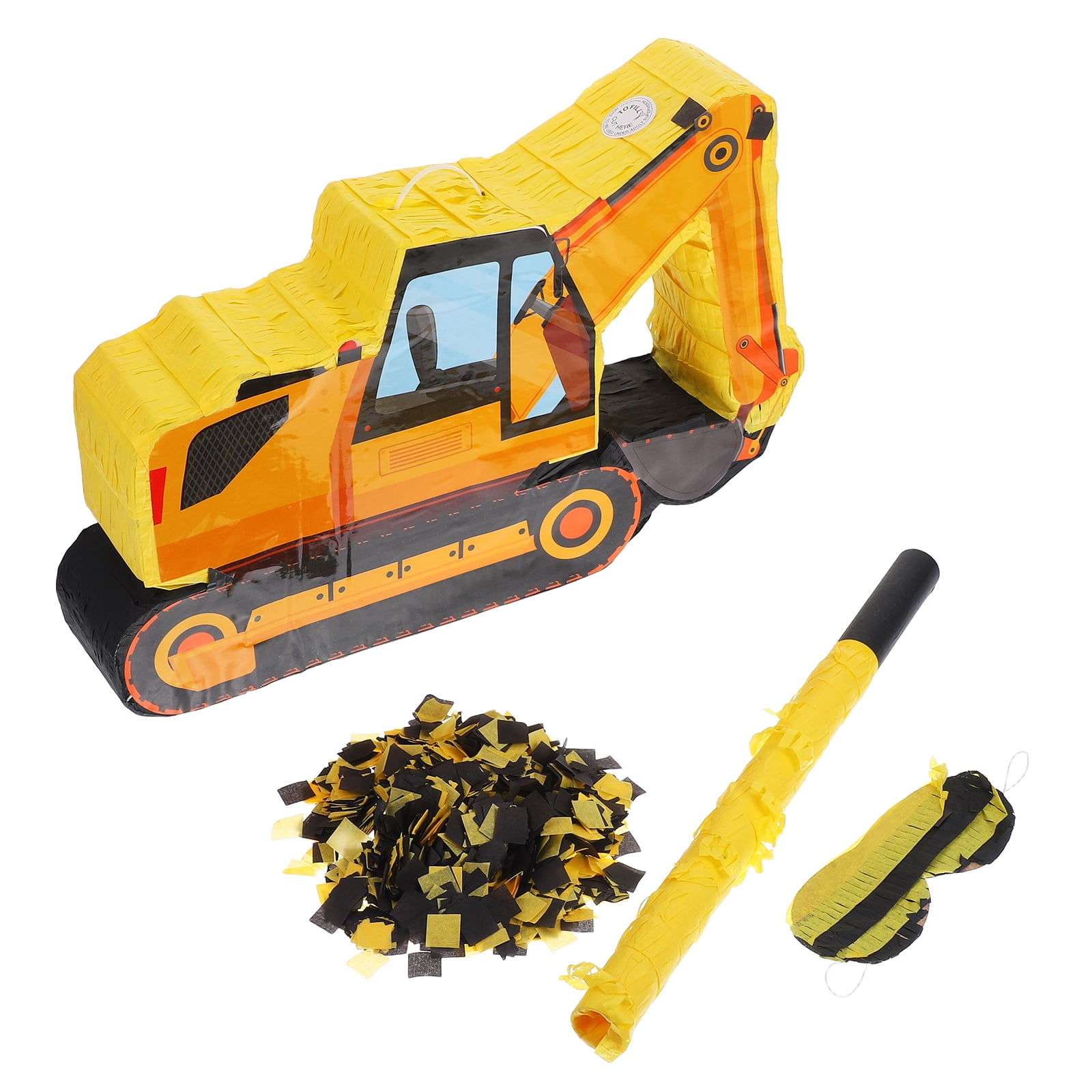 1 Set Excavator Pinata For Kids Birthday Party Construction Party ...
