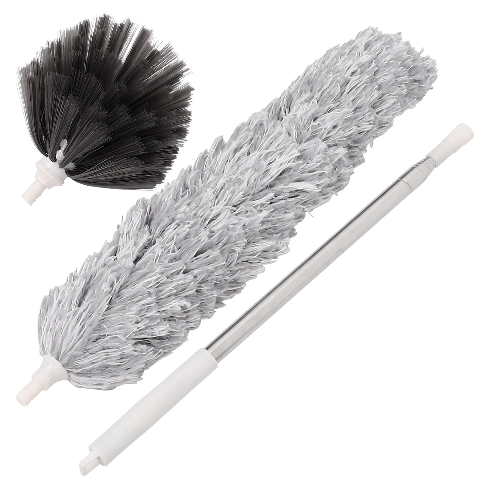 1 Set Extension Pole Rod Duster for Ceiling Fans Spider Webs and Dust ...