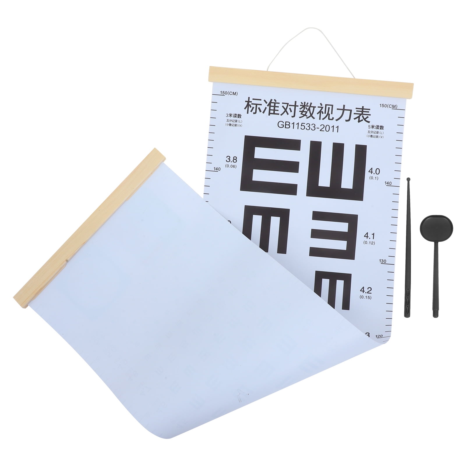 1 Set Eye Exam Tool Vision Test Eye Chart For Eye Exam Eye Tester ...