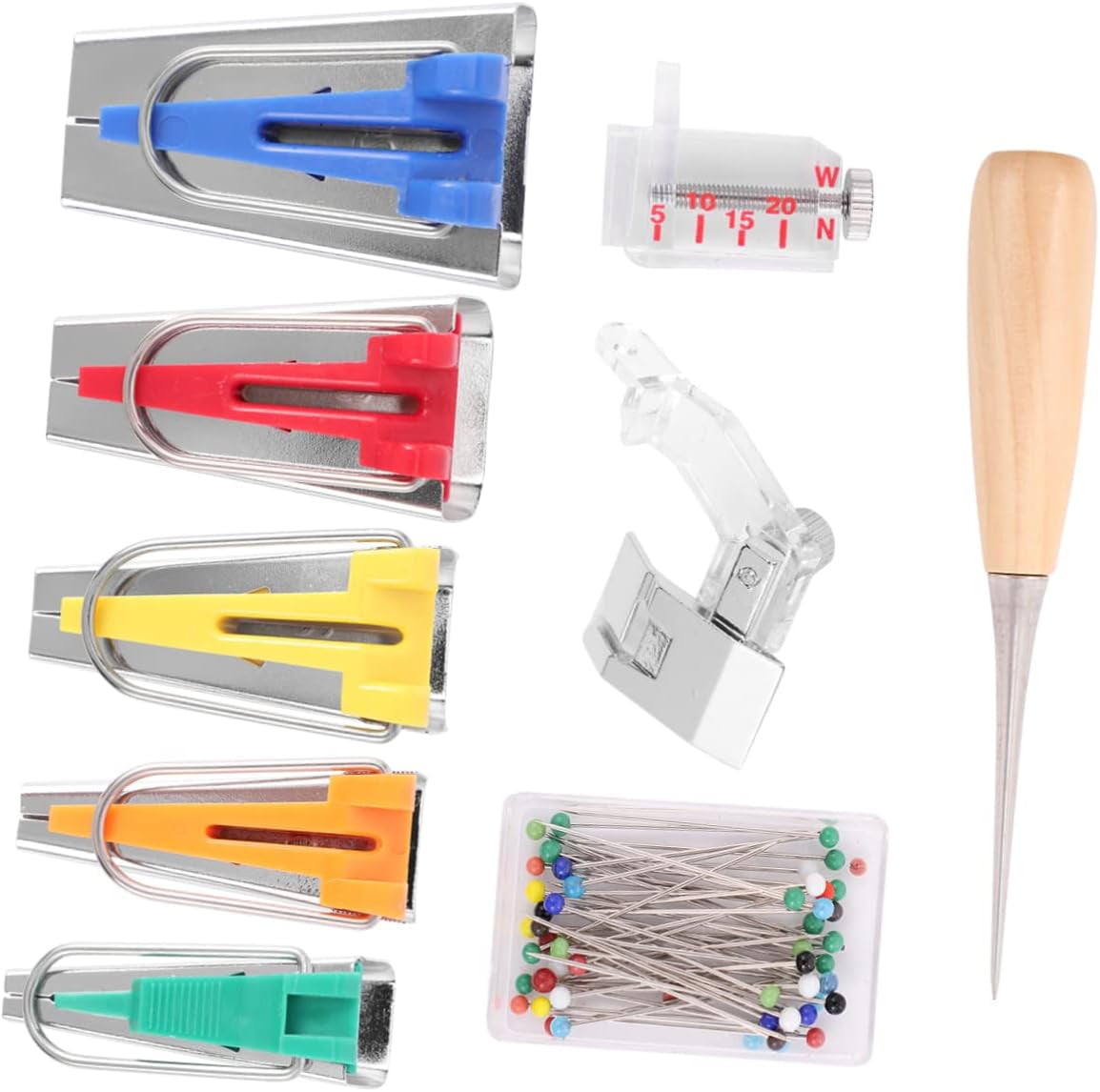 1 set Sewing Tape of Tools Kit Diy Makers Maker Quilting Bias Fabric ...