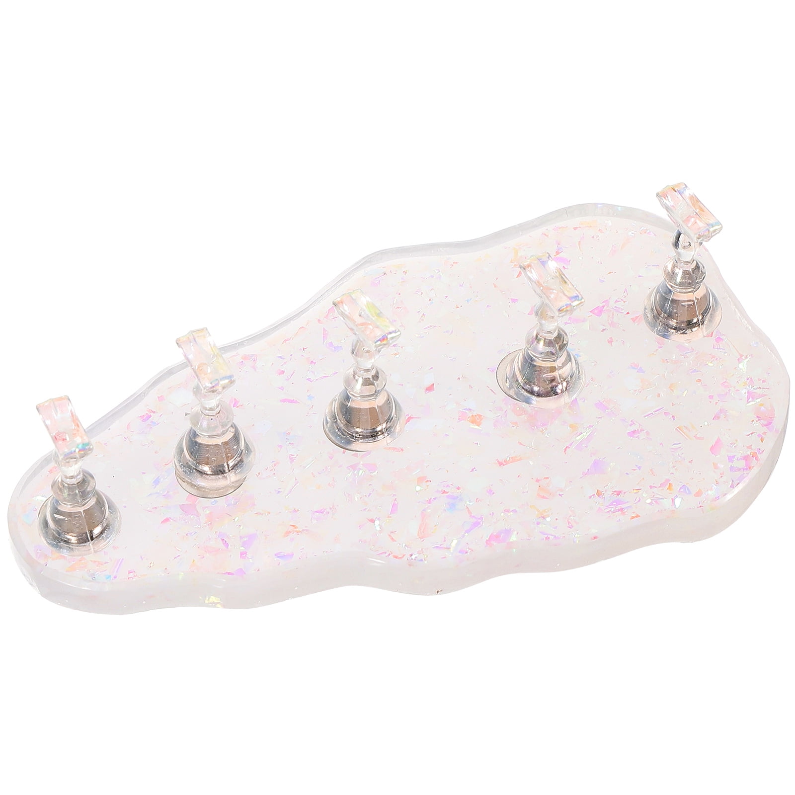 1 Set Fake Nails Holder Nail Stand Press On Stand Nail Practice Stand ...