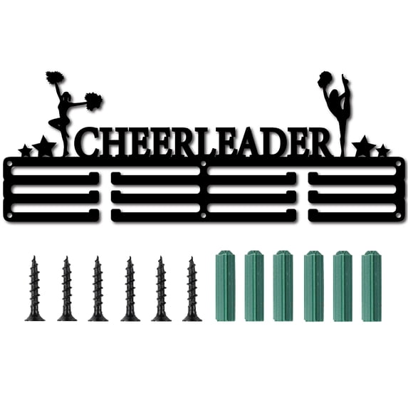 1 Set Fashion Iron Medal Hanger Holder Display Wall Rack with Screws ...