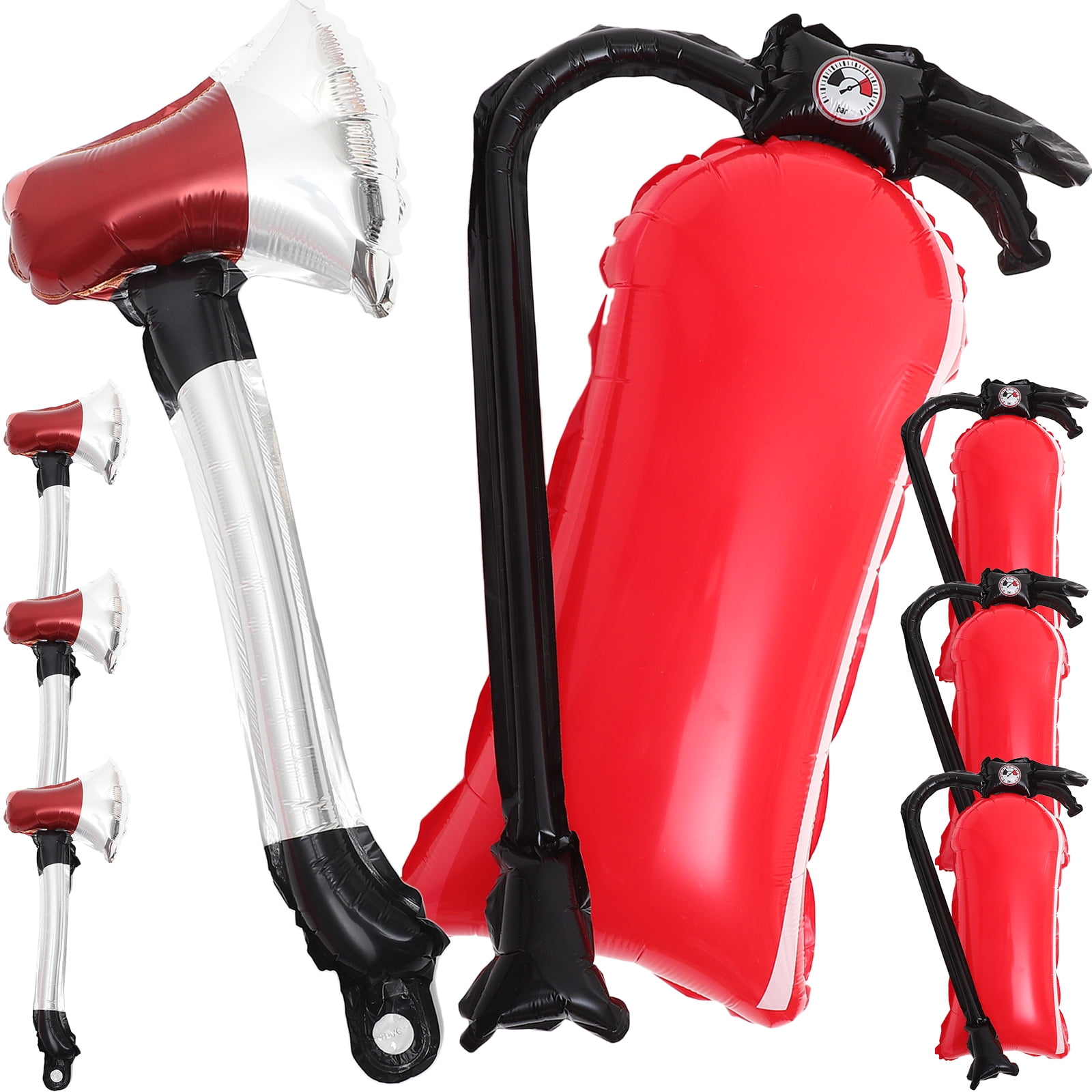 1 Set Fire Extinguisher Inflatable Toys Inflatable Fire Axe Balloons ...