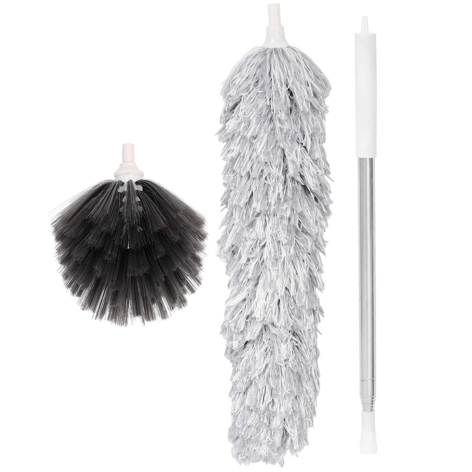 1 Set Flexible Home Roof Spider Web Ceiling Desk Extension Pole Duster ...