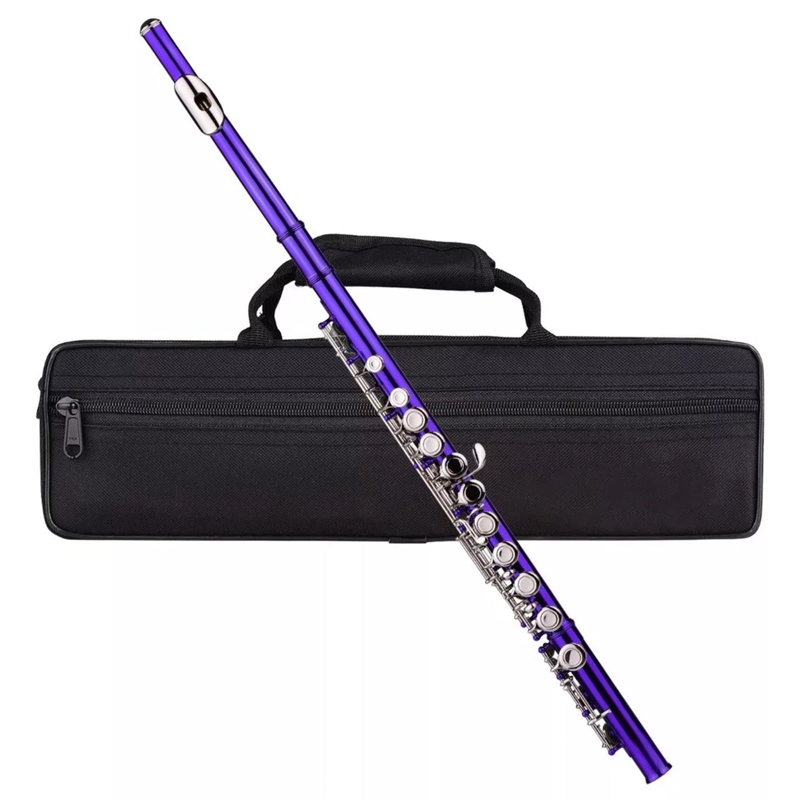 1 Set Flute C Flute With 16 Keys Beginner Flute Concert Flute Band ...