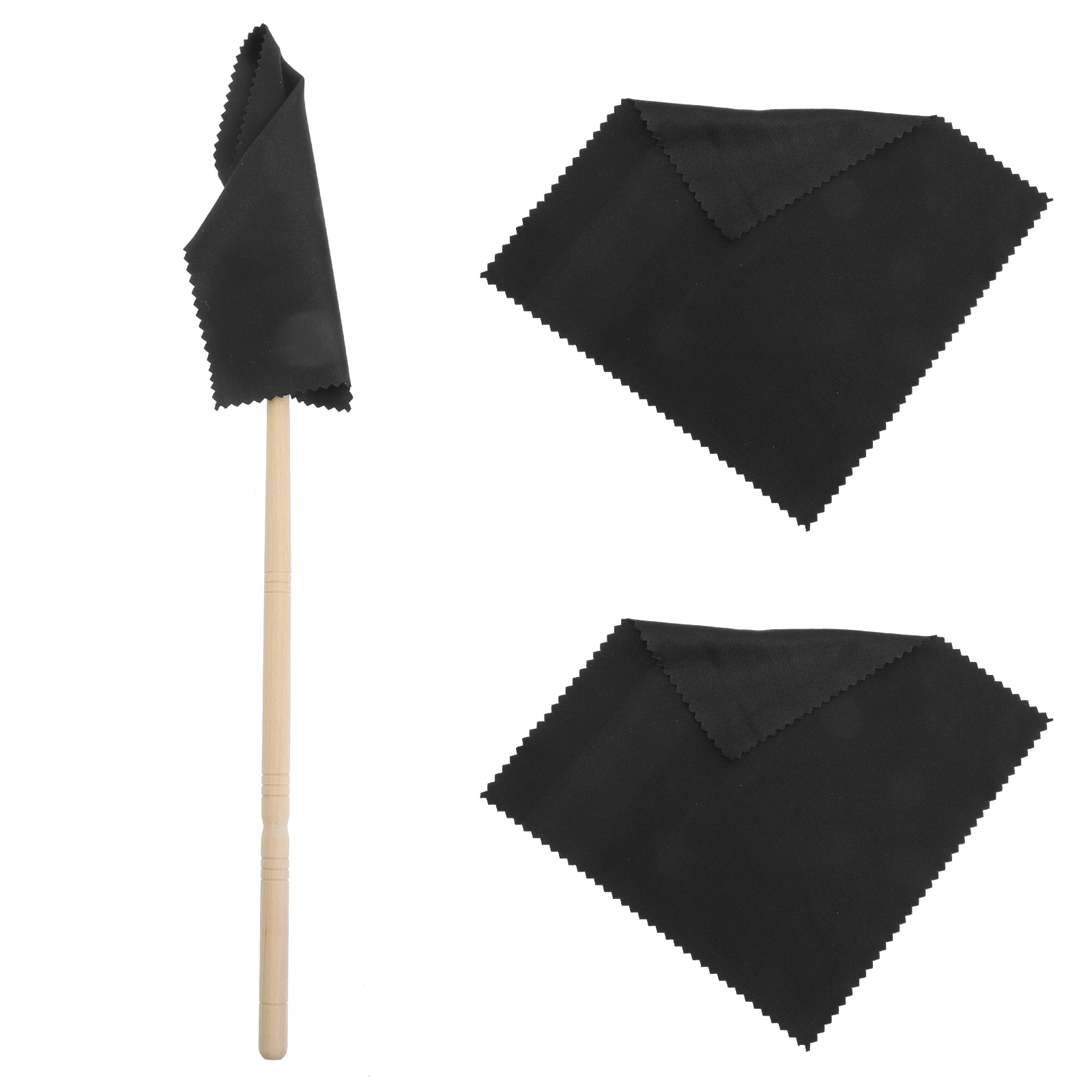 1 Set Flute Cleaning Rod Stick Flute Cleaning Cloth Instrument Flute ...