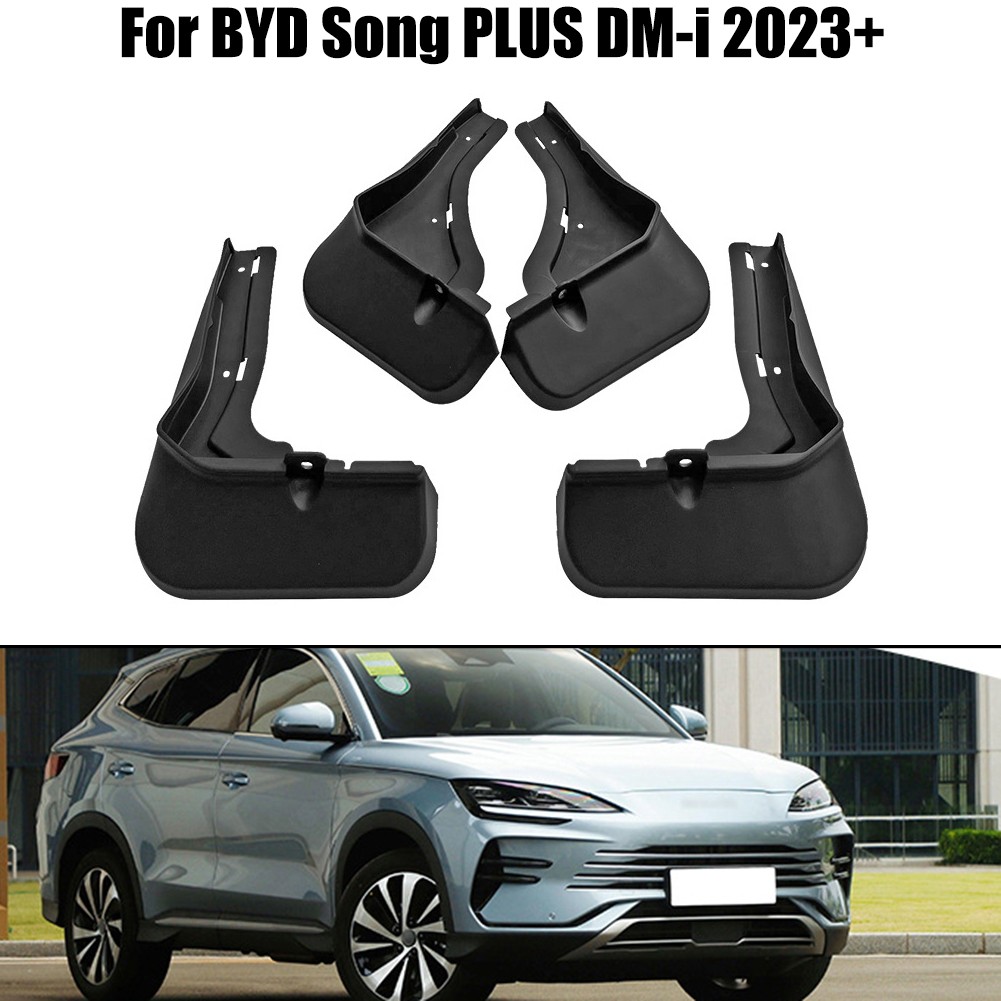1 Set for Byd Song Plus Dm-I 2023+ Auto Mudguards Splash Guards Mud ...