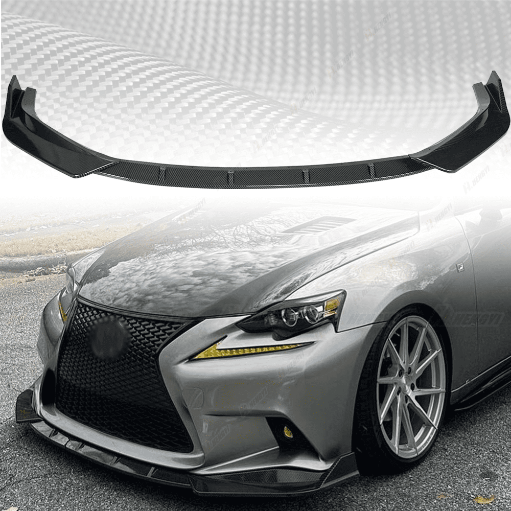 1 Set Front Bumper Lip Spoiler Splitter for Lexus IS-series F-Sport ...