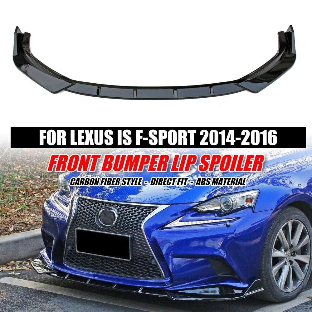 1 Set Front Bumper Lip Spoiler Splitter for Lexus IS-series F-Sport ...