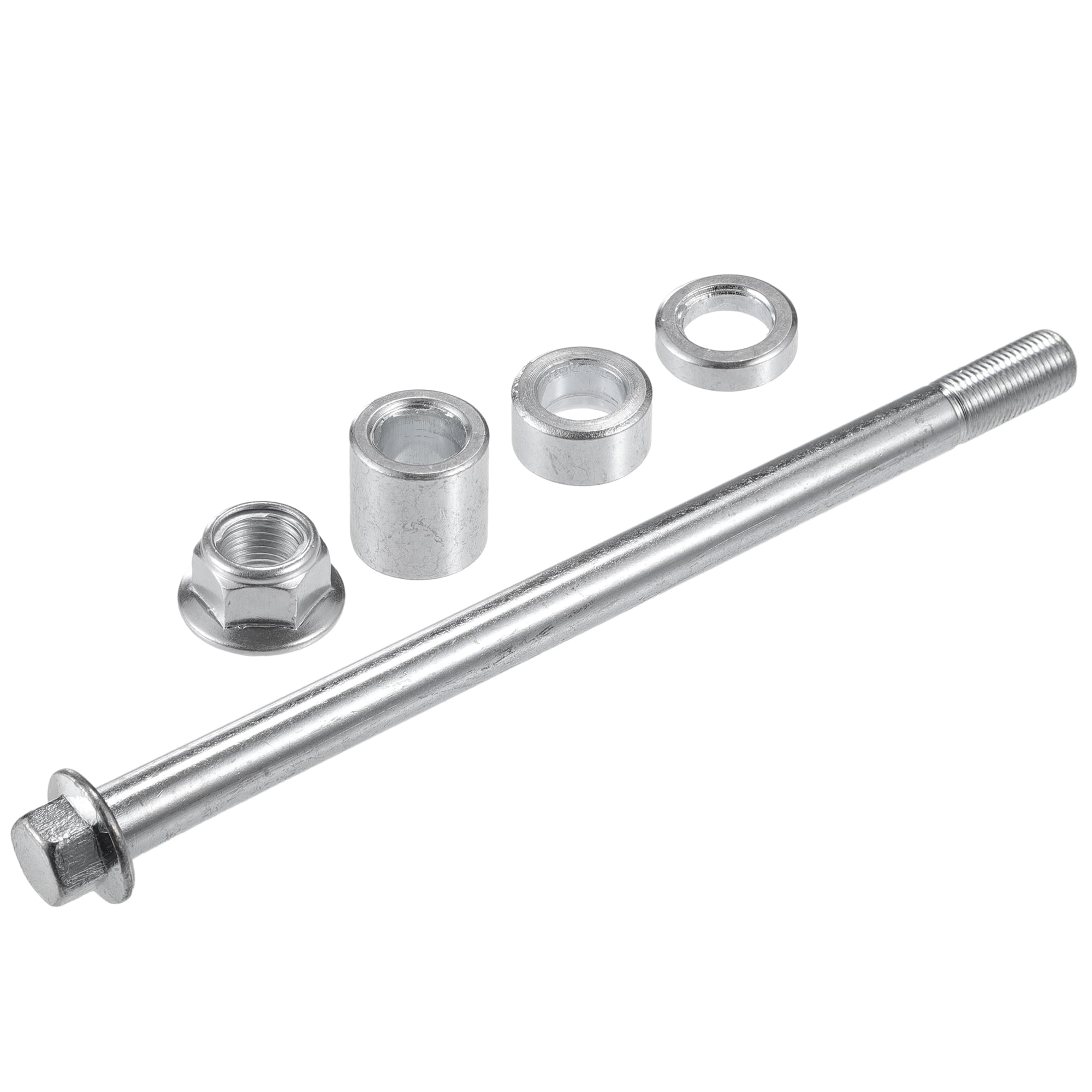 1 Set Front Rear Axle with Bushing and Screw Bolt M12 190mm Dirt Bike ...