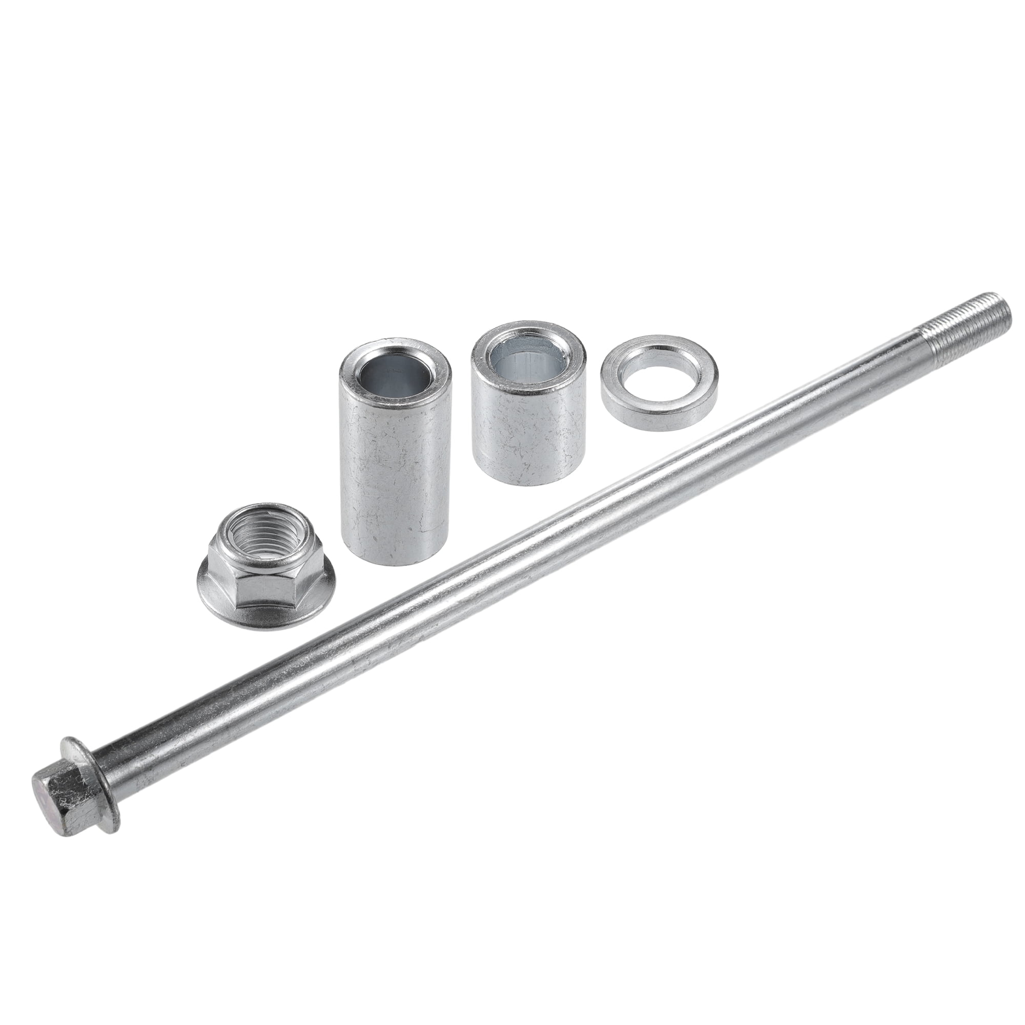 1 Set Front Rear Axle with Bushing and Screw Bolt M12 270mm Dirt Bike ...