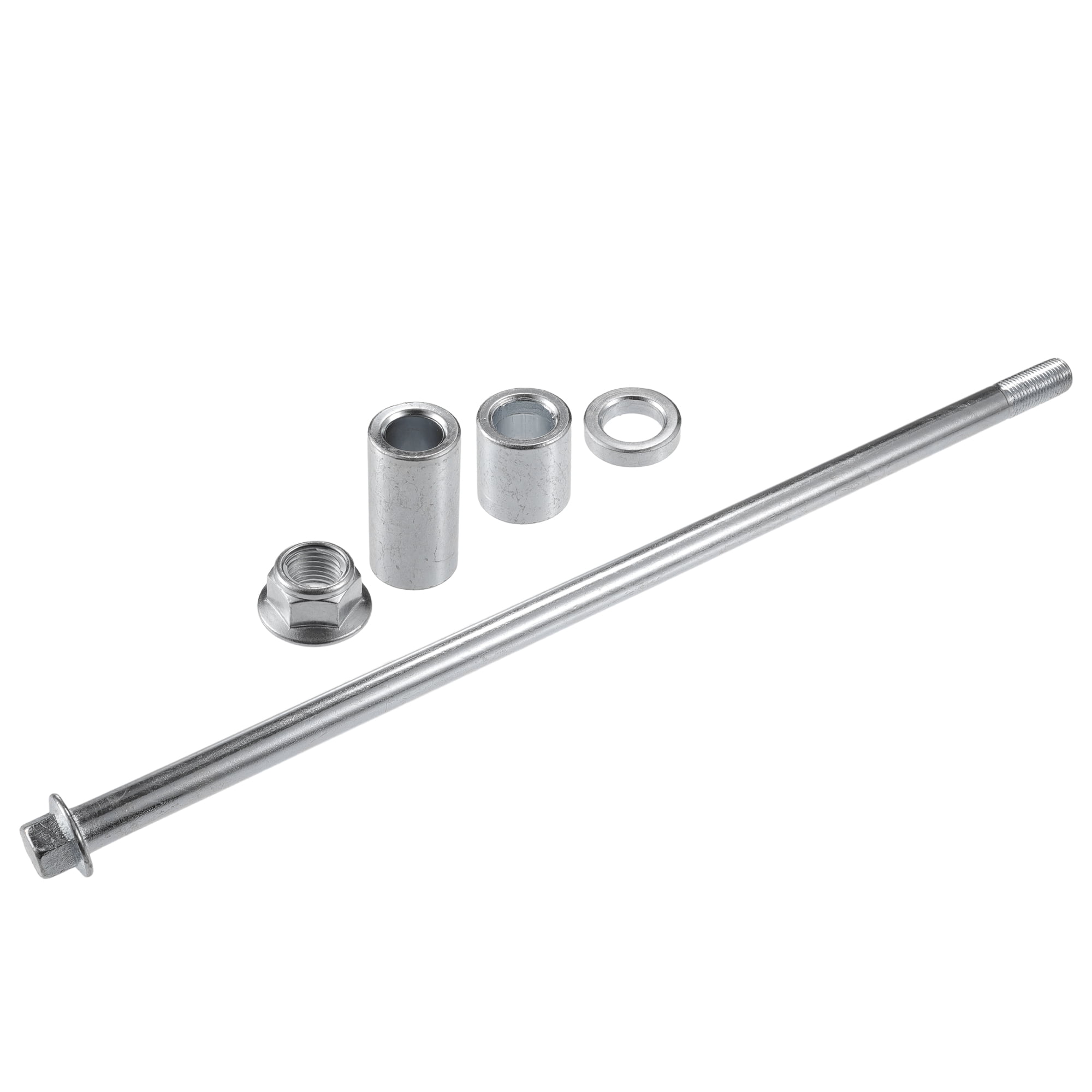 1 Set Front Rear Axle with Bushing and Screw Bolt M12 330mm Dirt Bike ...