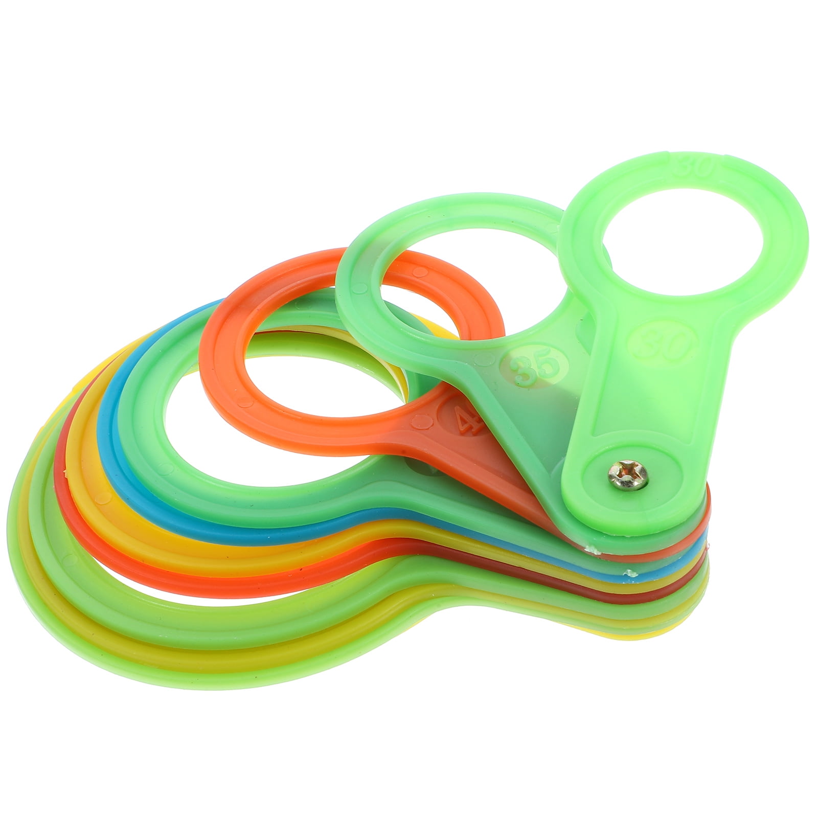 1 Set Fruits Measuring Tool Farm Fruits Measure Lap Plastic Fruits ...