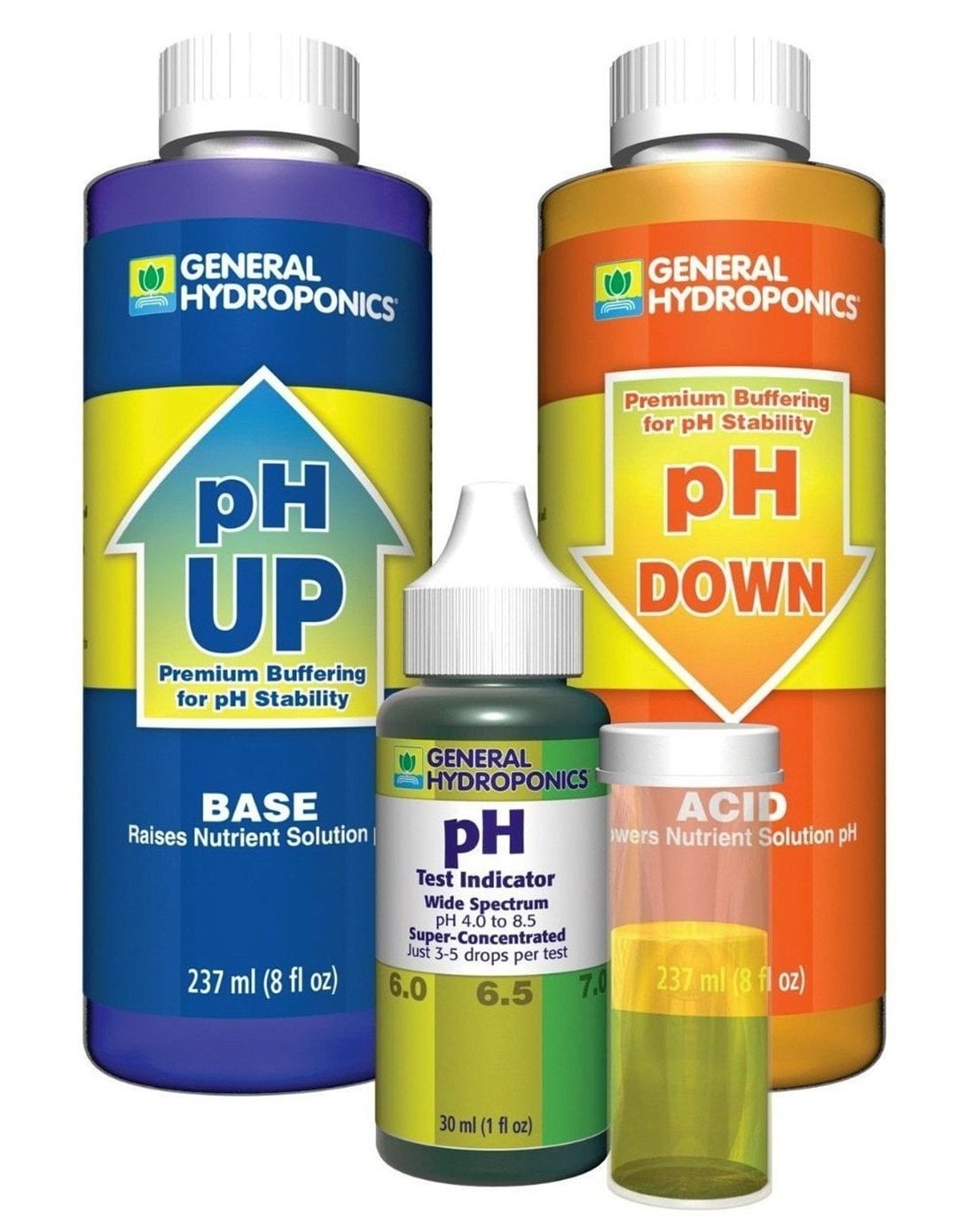 1 Set GH pH Control Accurate General Water Test Kit Acid Alkaline Up ...