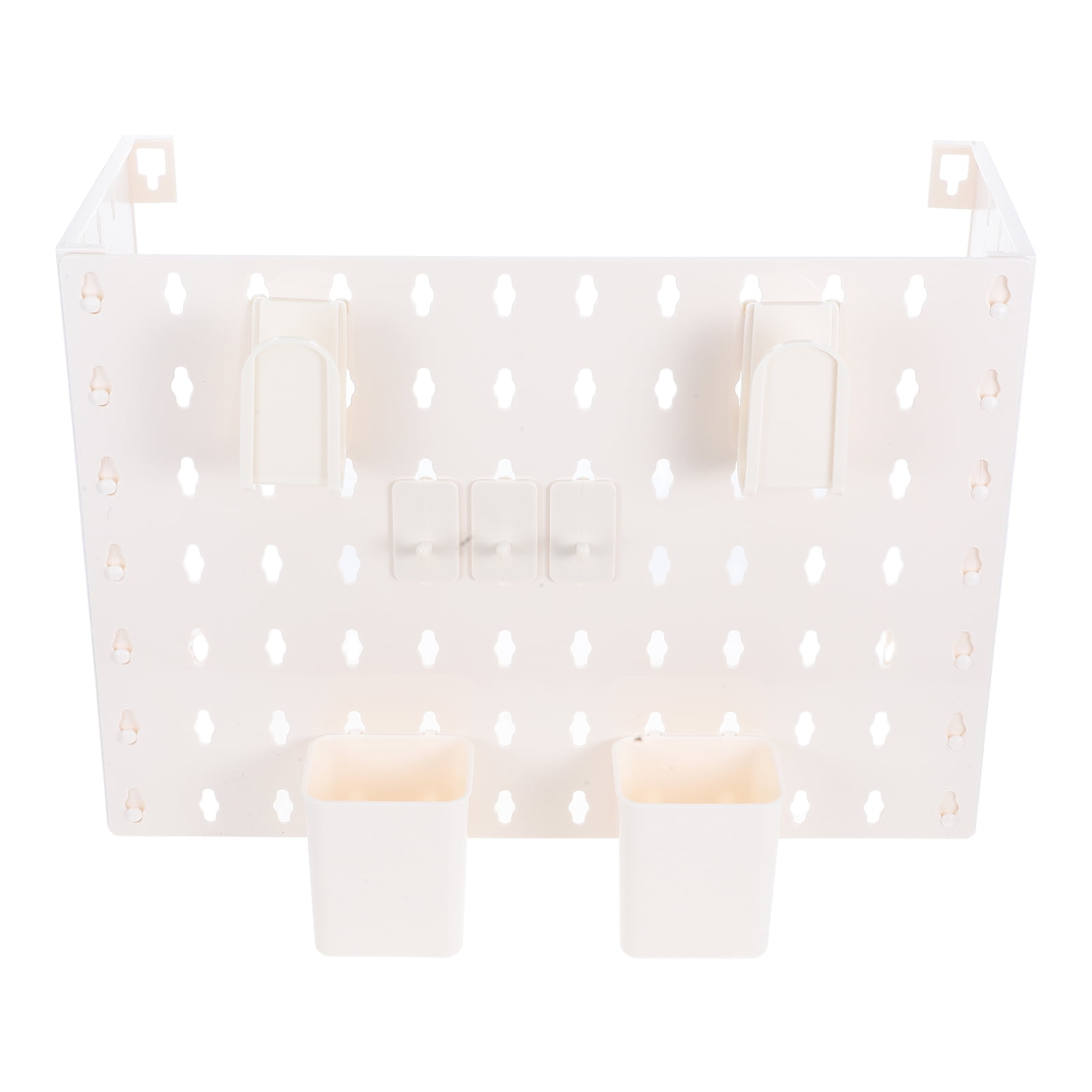 1 Set Garage Pegboard System Plastic Pegboard Wall Mounted Pegboard ...