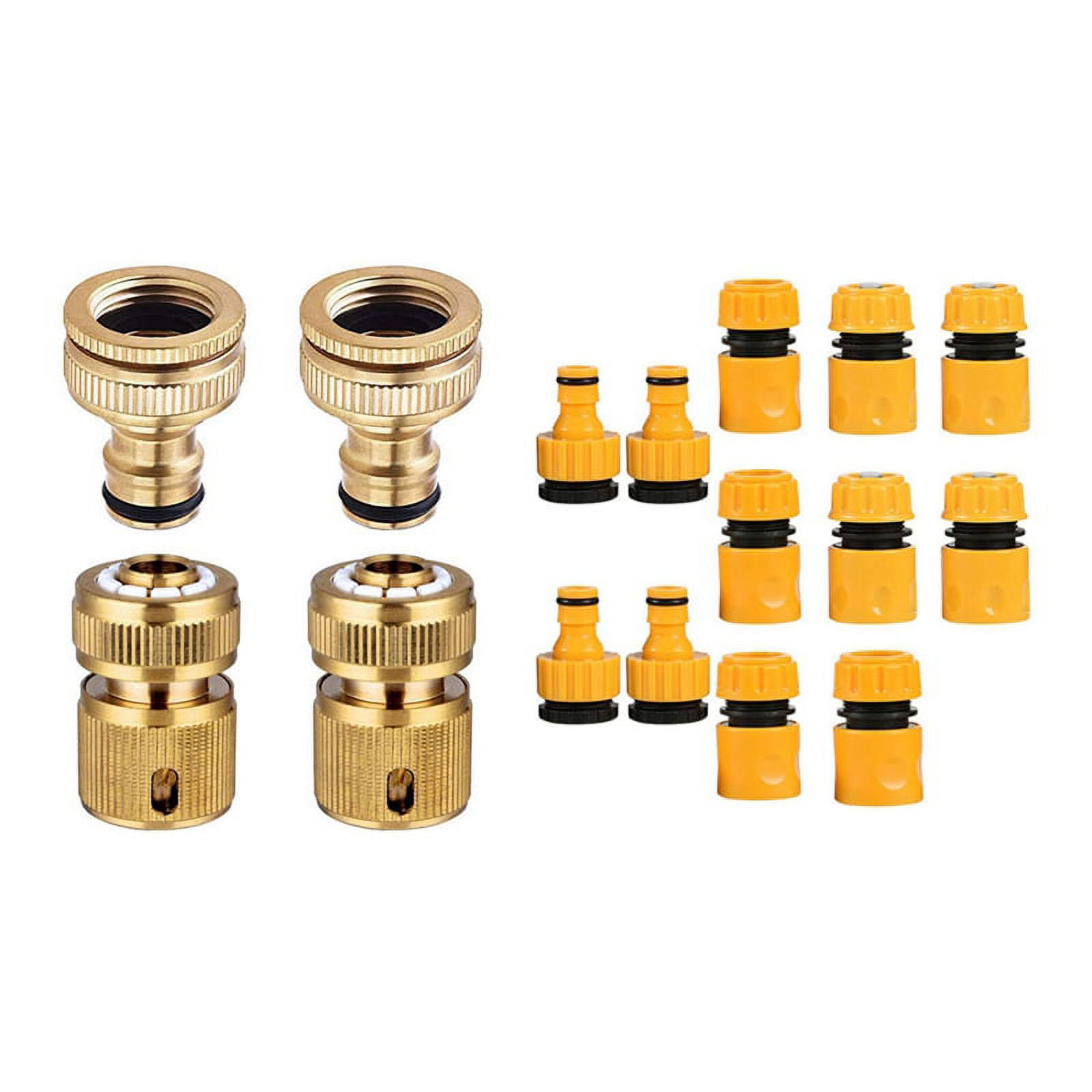 1 Set Garden Hose Tap Connector Pipe Quick Connector & 1 Set Garden ...