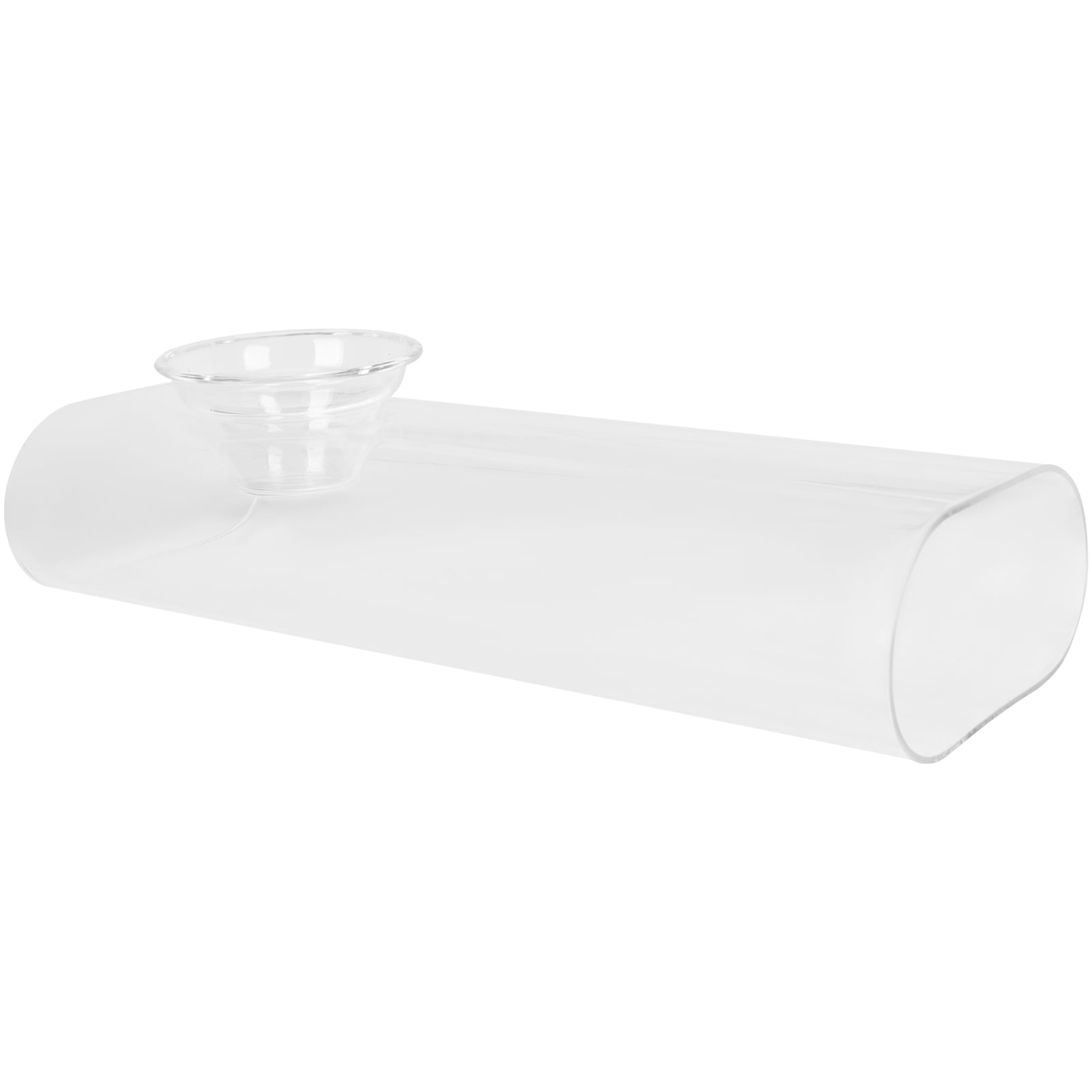 1 Set Glass Chiller Server Multi-functional Salad Fruit Bowl with Ice ...