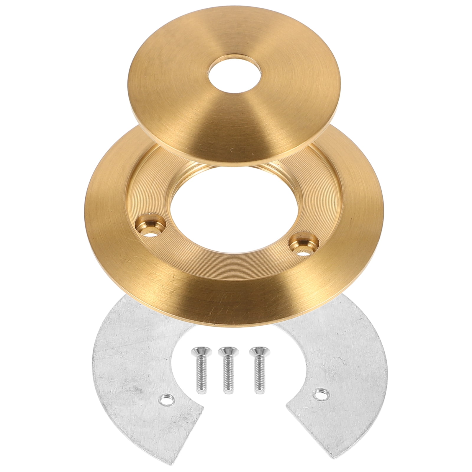 1 Set Globe Glass Shade Replacement Metal Cover Lamp Shade Rings Lock ...