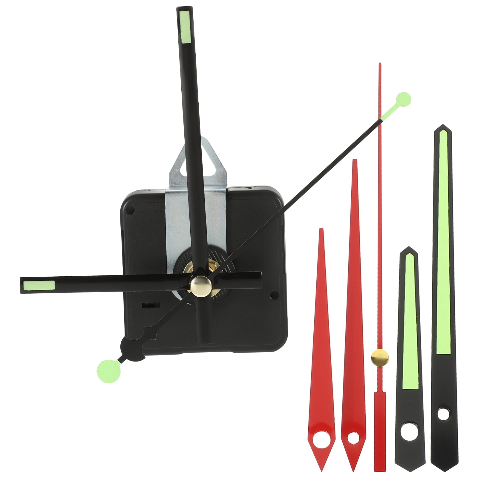 1 Set Glowing Clock Mechanism DIY Wall Clock Movement Clock Parts Clock ...