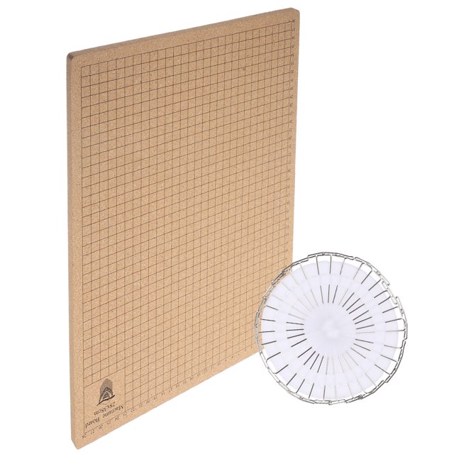 1 Set Grid Macrame Board Macrame Board Cork Board and T Pins for ...