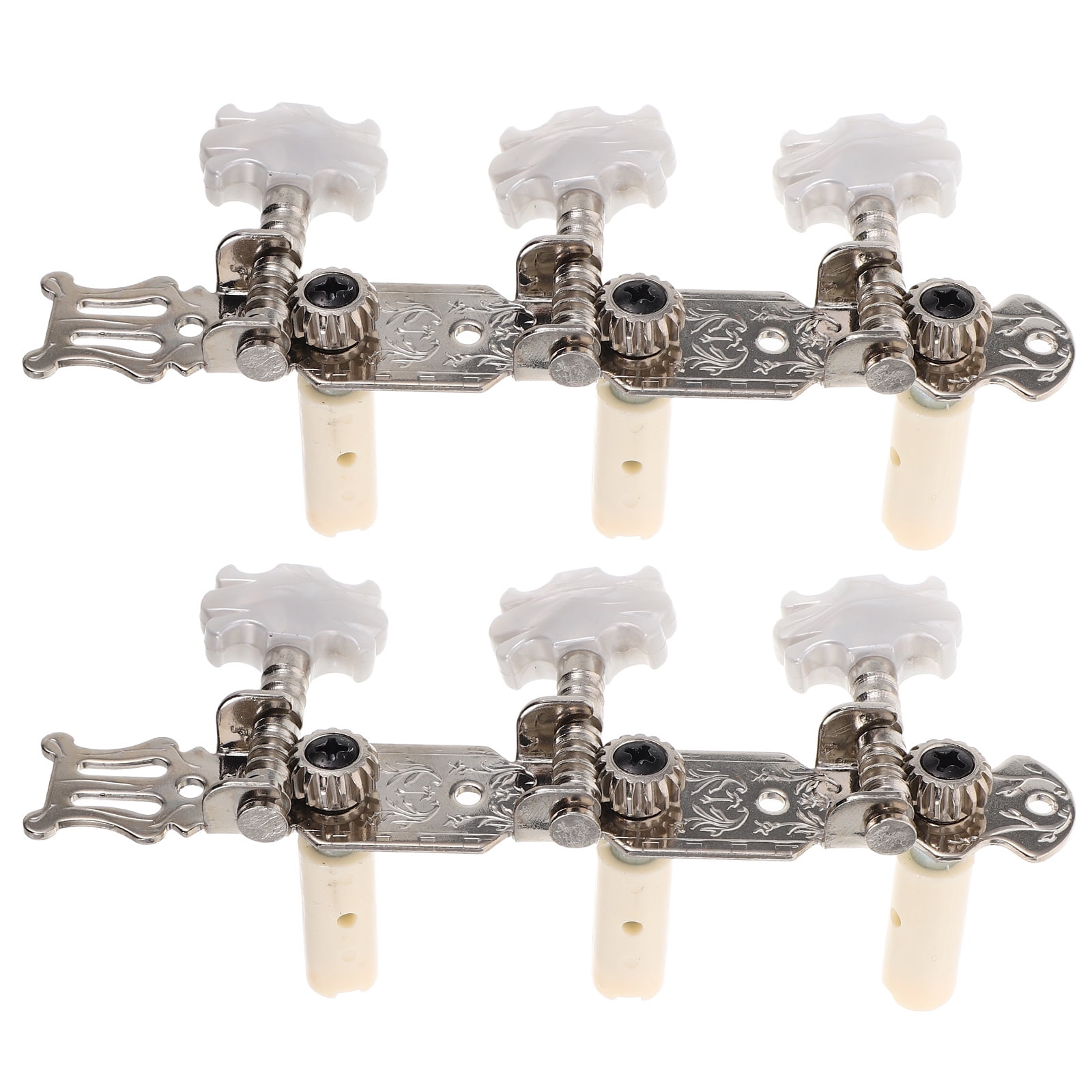 1 Set Guitar Locking Tuners Classical Guitar Tuning Pegs Set Ratio Lock ...