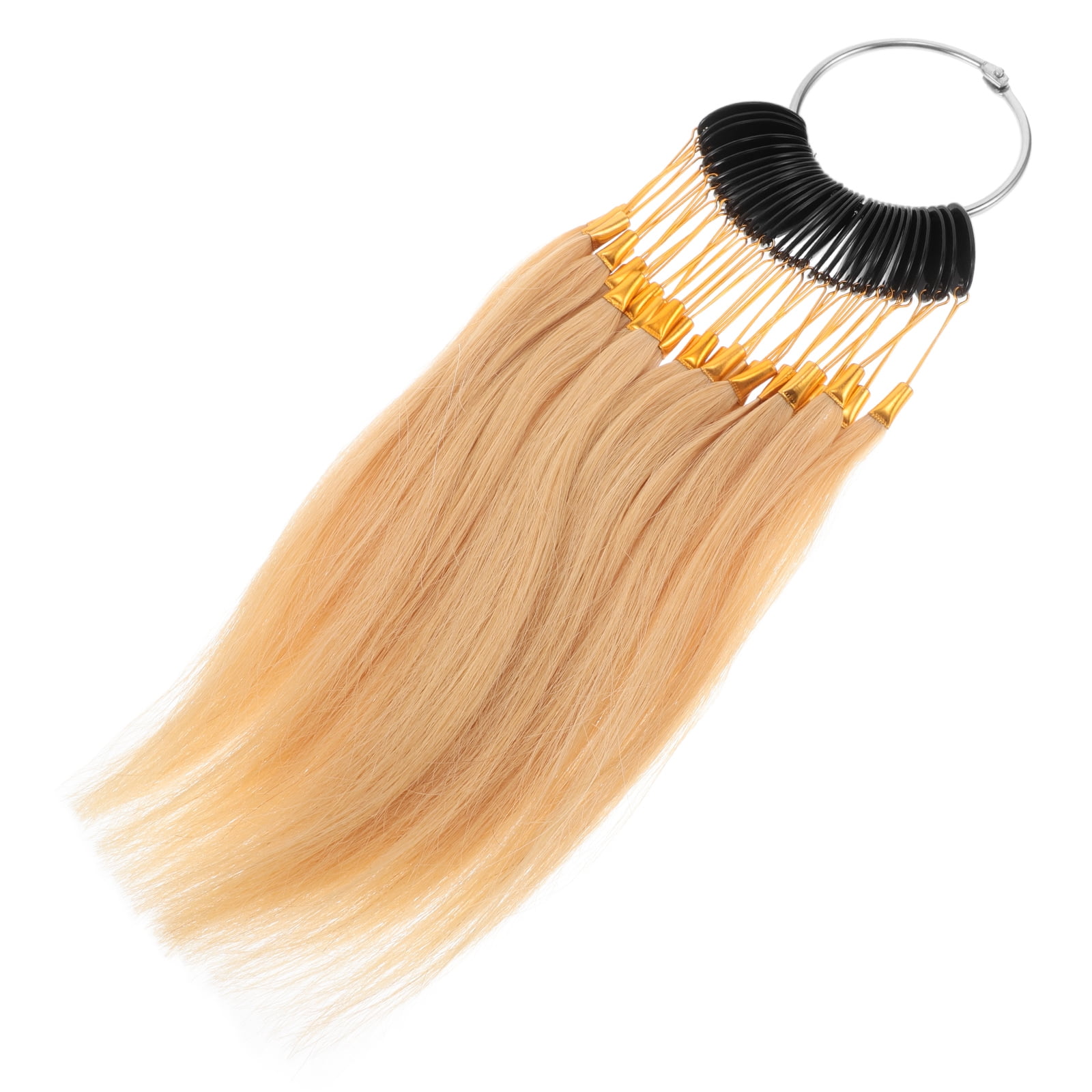 1 Set Hair Color Strands For Dye Practice Hair Color Samples With Hair ...