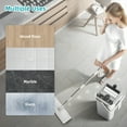 1 Set, Hands-Free Mop And Bucket with Wringer Set, Flat Floor System ...
