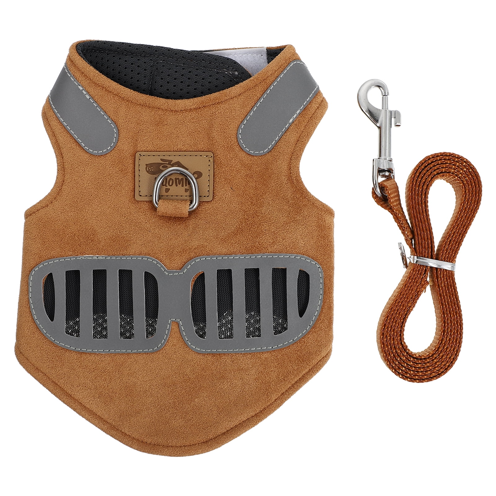 1 Set Harness and Leash for Walking Padded Vest Adjustable Cat Vest ...