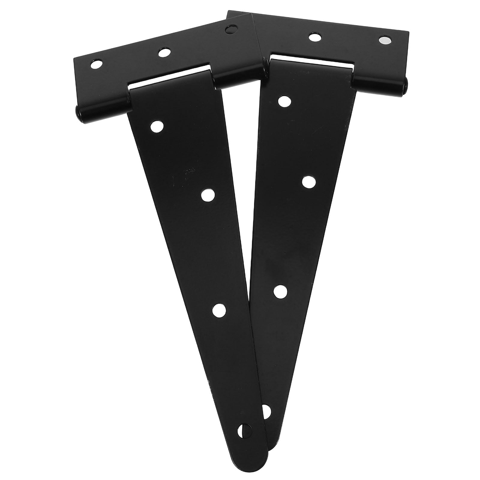 Black Iron Heavy Duty Door Hinge with Extended TShape Design for Home ...
