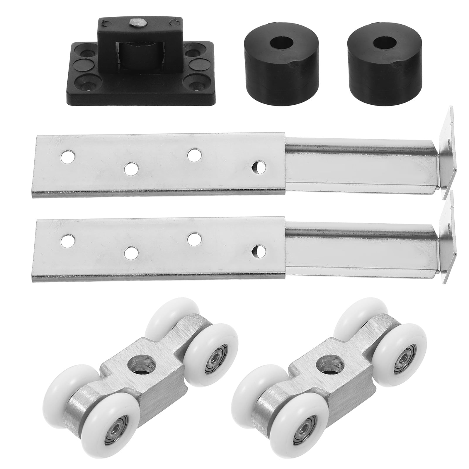 1 Set Heavy-duty Pocket Door Roller Noise-free Smooth Glide Sliding ...