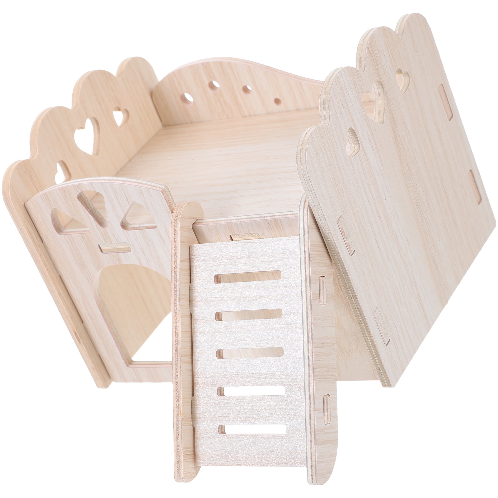 1 Set Hedgehog Hideout Squirrel Sleeping House Wooden Hamster House ...