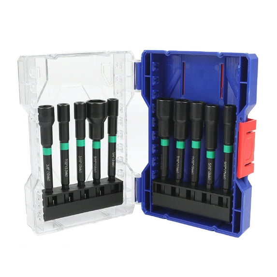 1 Set Hex Shanks Socket Drill Bit Magnetic Impact Driver Accuracy Socket Head for Efficient Nut ...